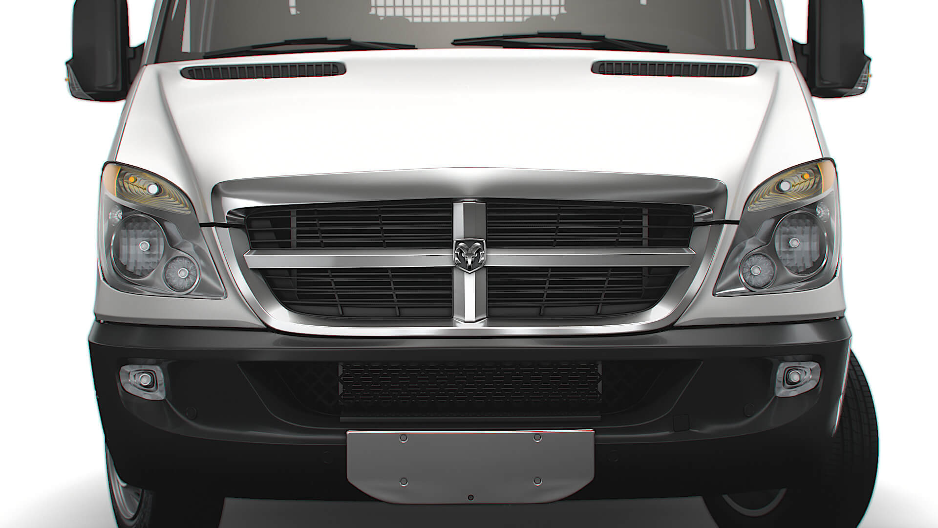 Dodge Sprinter Dropside Tail Lift 2009 - 3D Model by Creator 3D