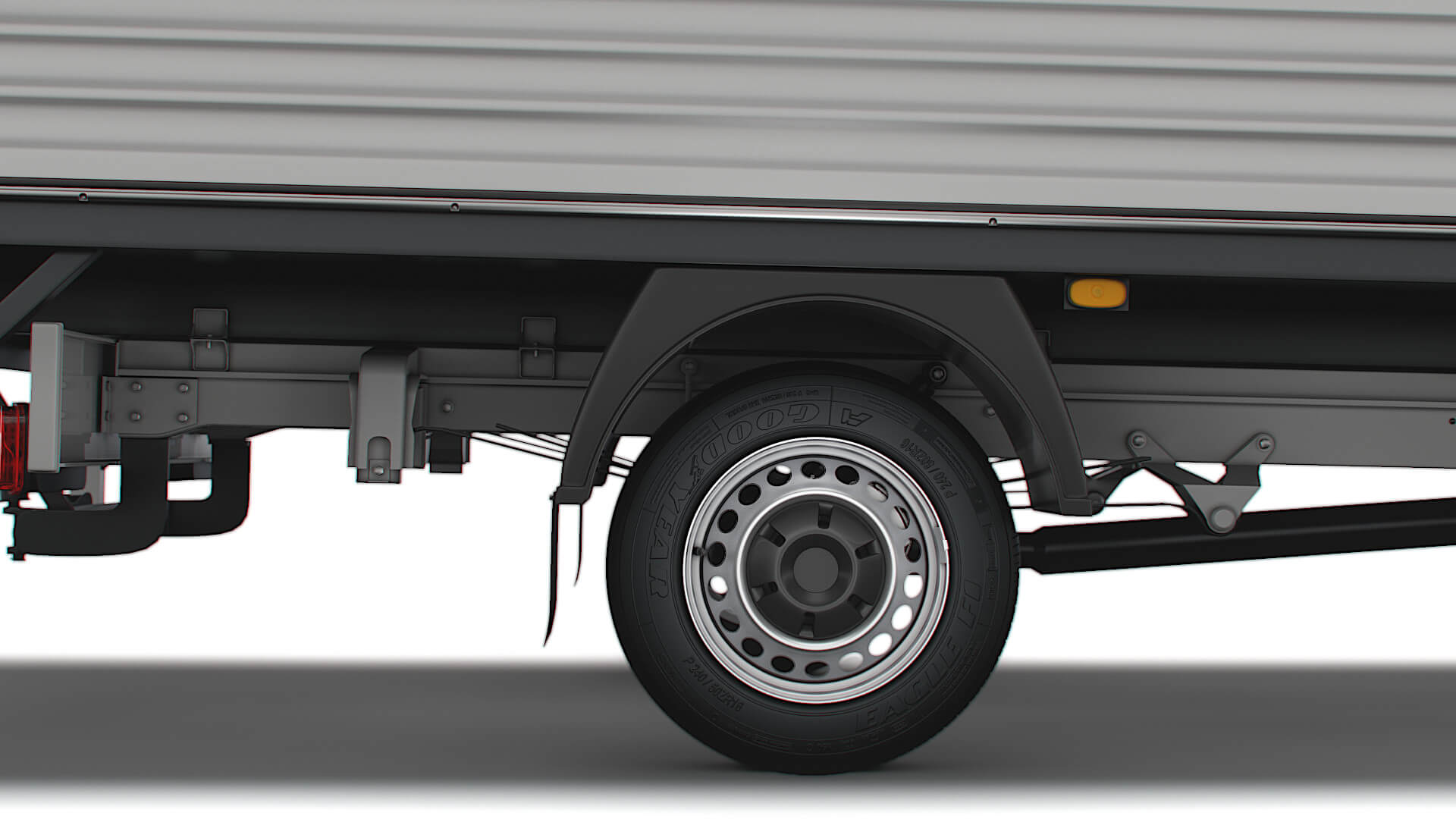 Dodge Sprinter Dropside Tail Lift 2009 - 3D Model by Creator 3D