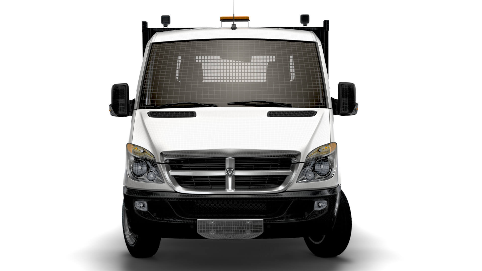 Dodge Sprinter Dropside Tail Lift 2009 - 3D Model by Creator 3D