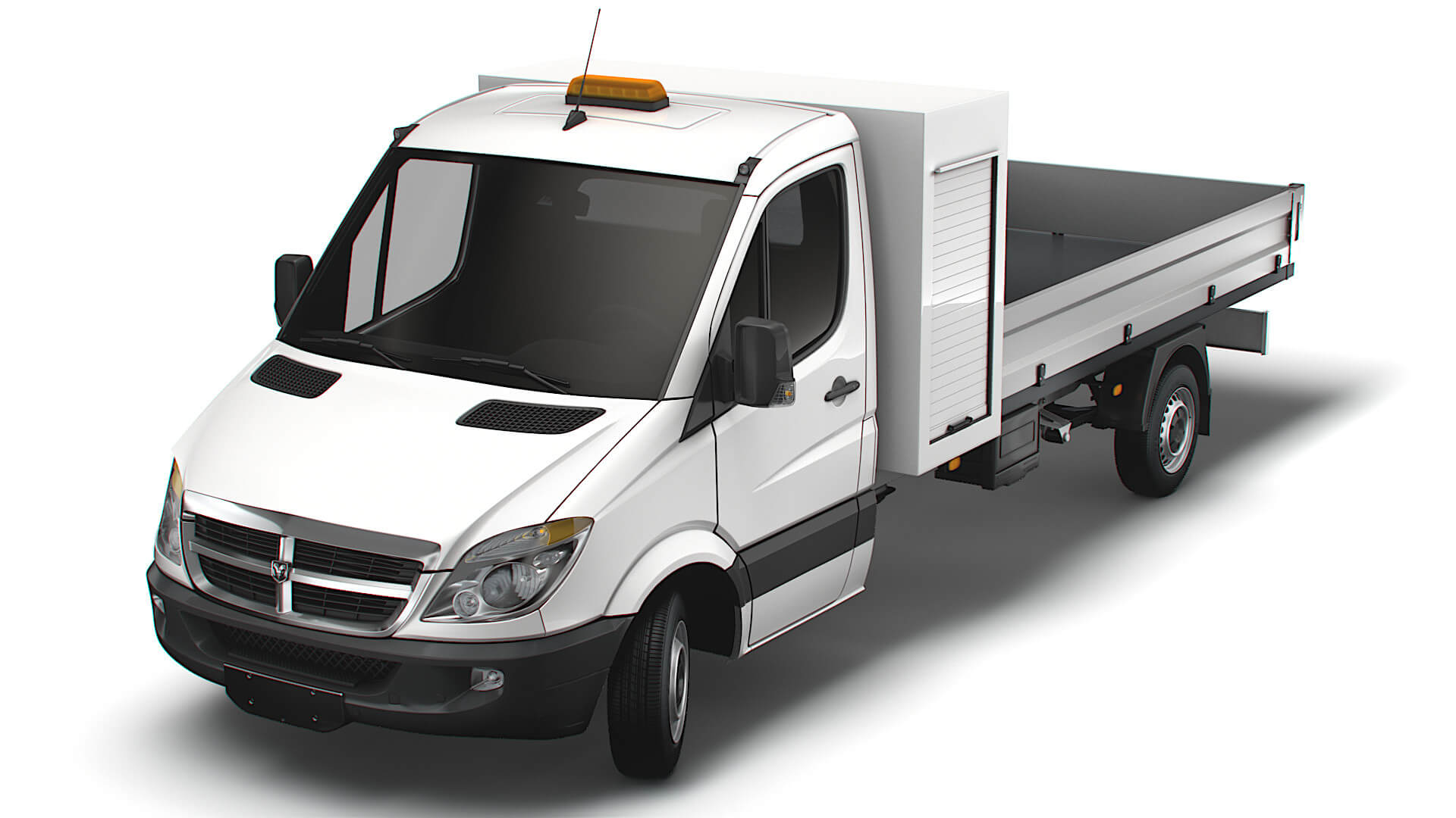 Dodge Sprinter Single Cab Tipper Toolpod 2009 - 3D Model by Creator 3D