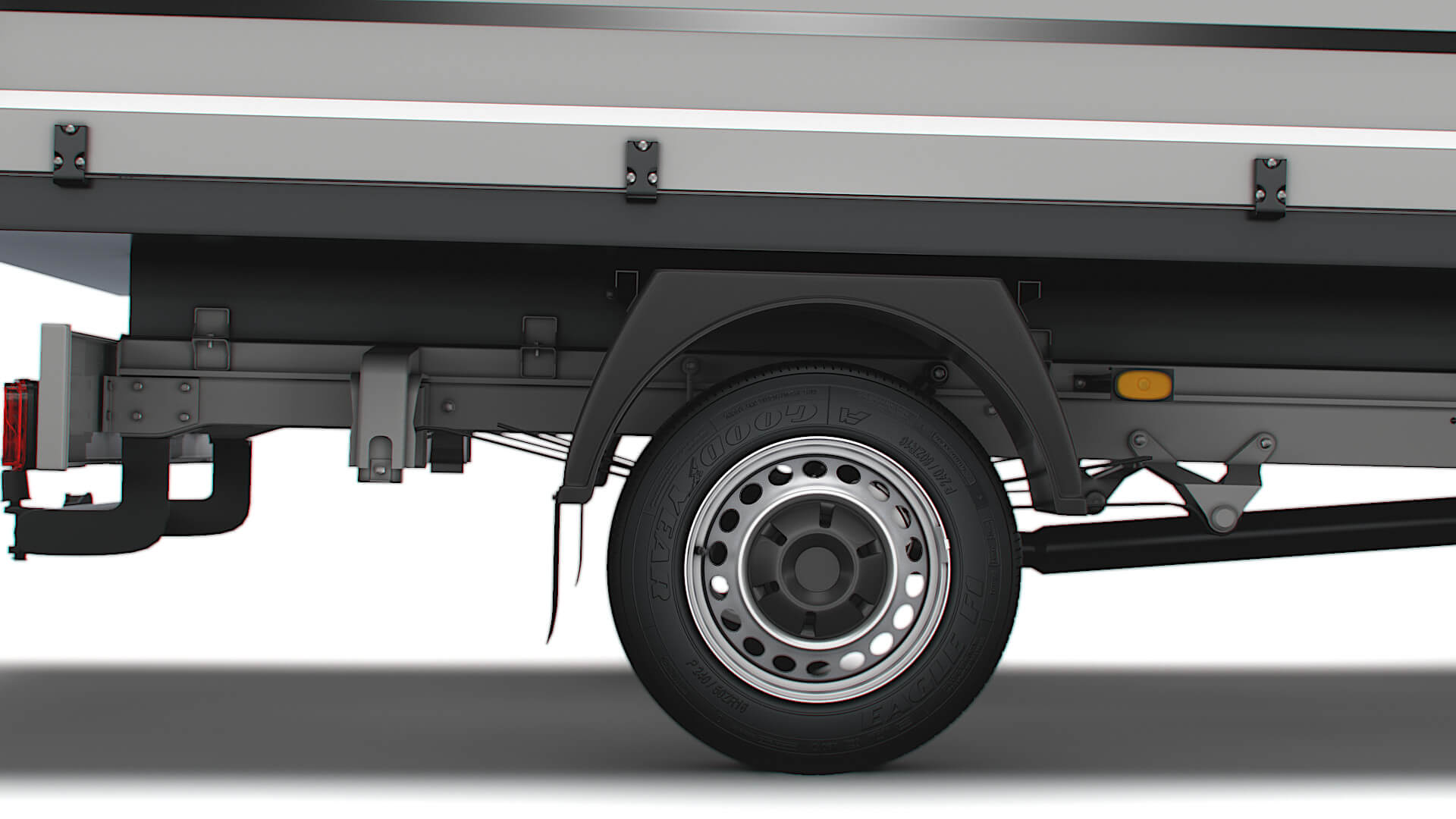 Dodge Sprinter Single Cab Tipper Toolpod 2009 - 3D Model by Creator 3D