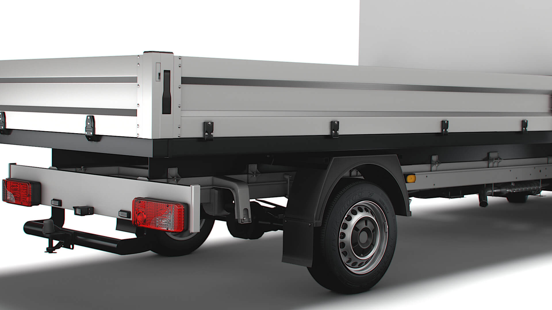 Dodge Sprinter Single Cab Tipper Toolpod 2009 - 3D Model by Creator 3D