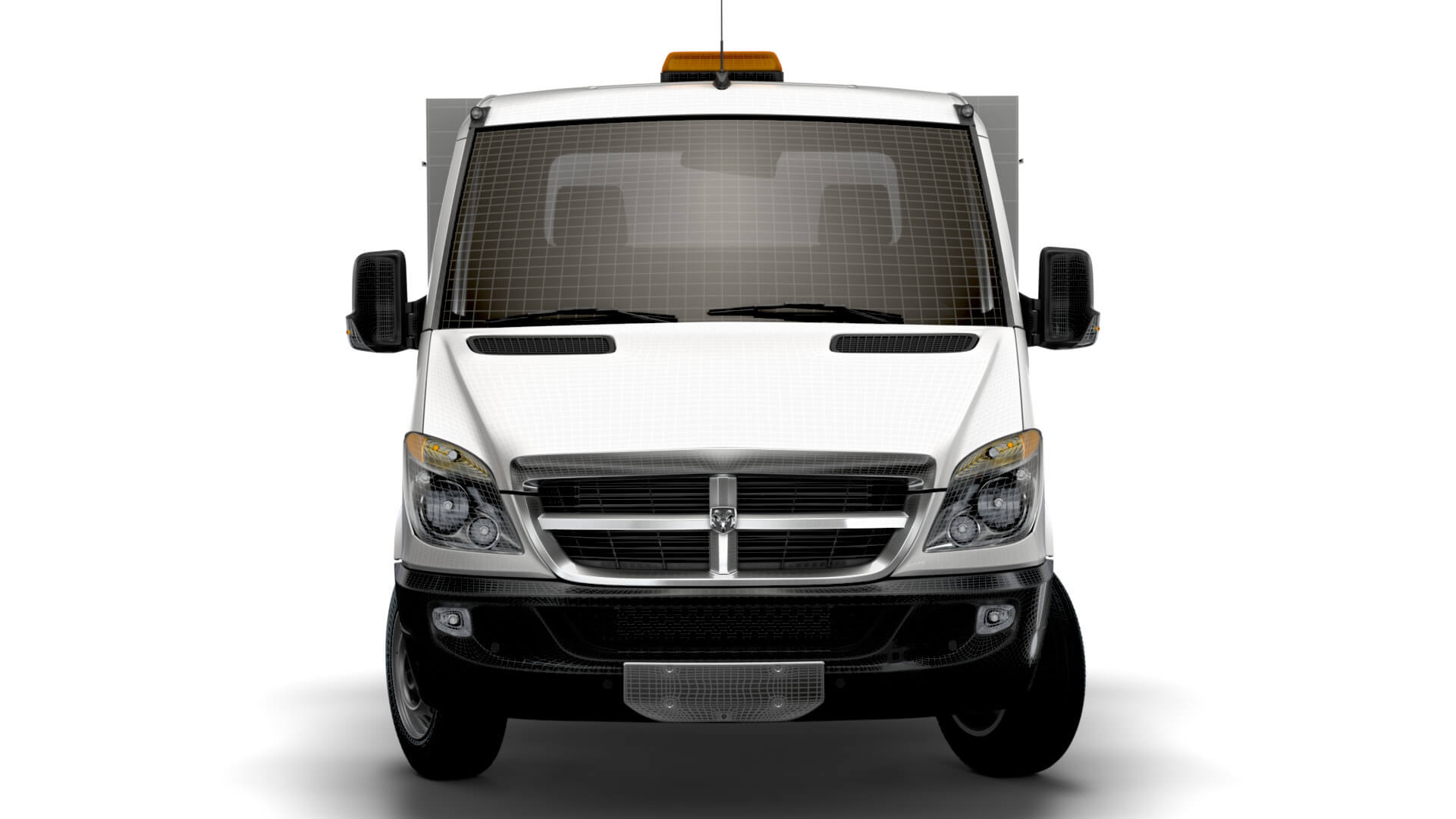 Dodge Sprinter Single Cab Tipper Toolpod 2009 - 3D Model by Creator 3D