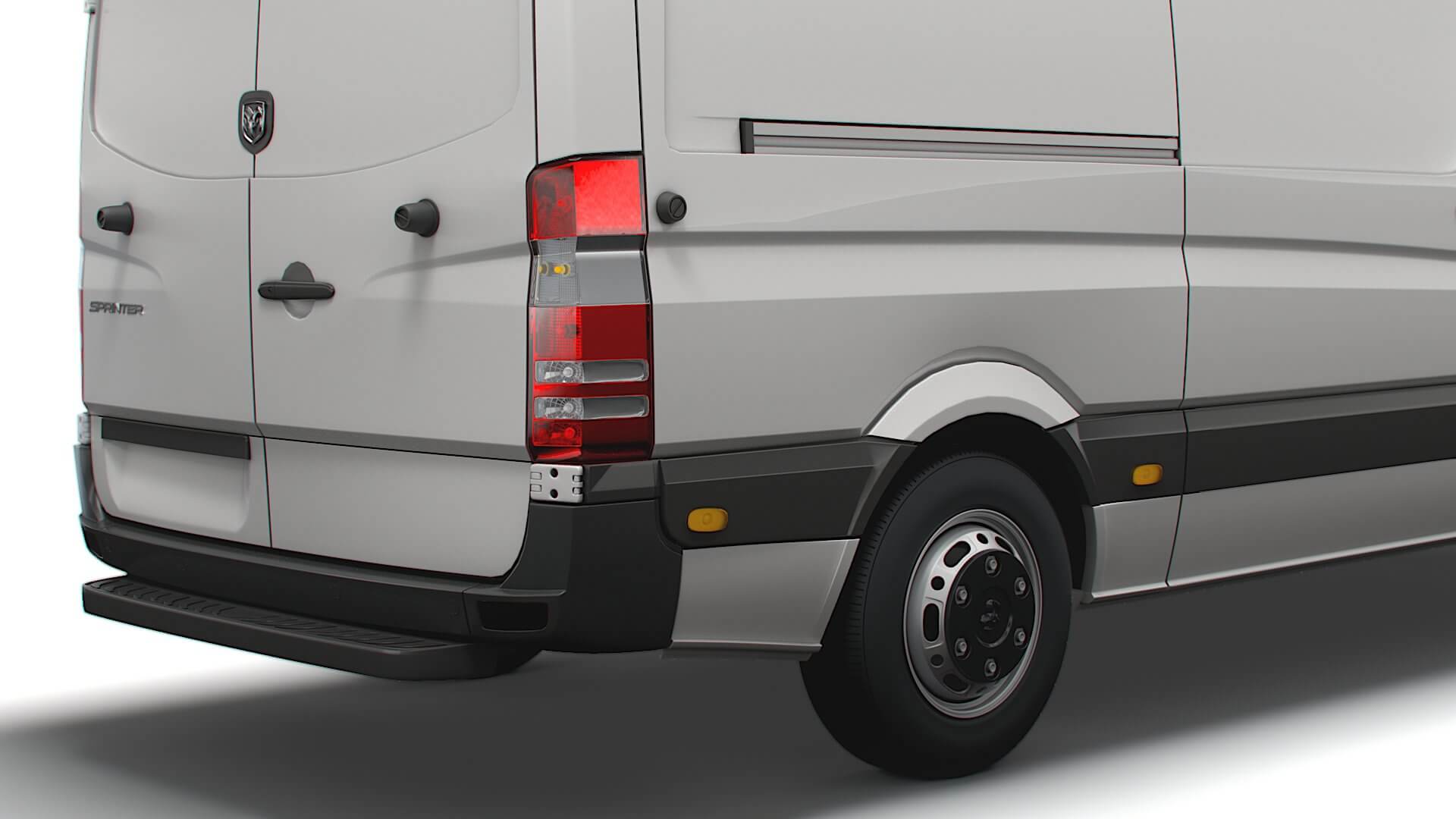 Dodge Sprinter Van L2H2 2009 - 3D Model by Creator 3D