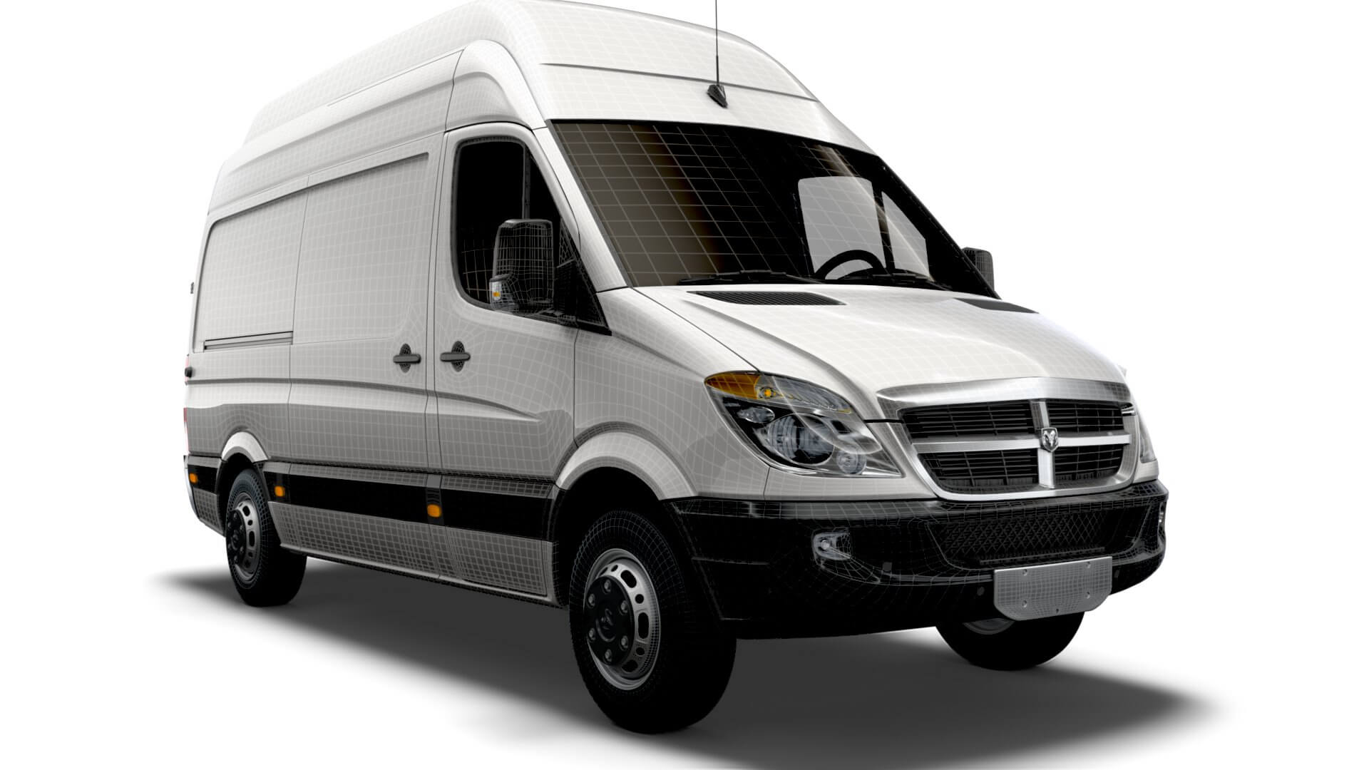Dodge Sprinter Van L2H3 2009 - 3D Model by Creator 3D