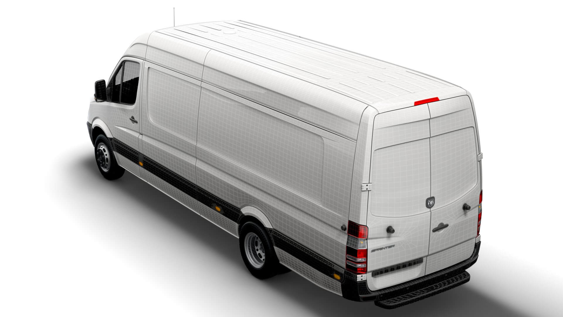 Dodge Sprinter Van L4H3 2009 - 3D Model by Creator 3D