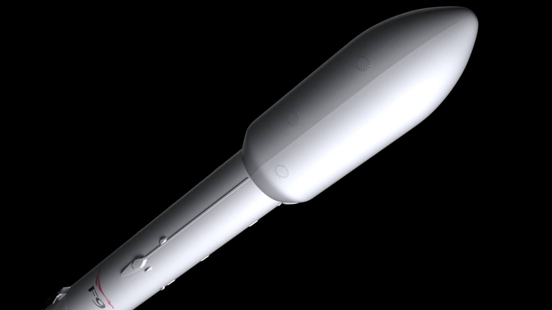 Falcon 9 V1.2 Rocket - 3D Model by Creator 3D