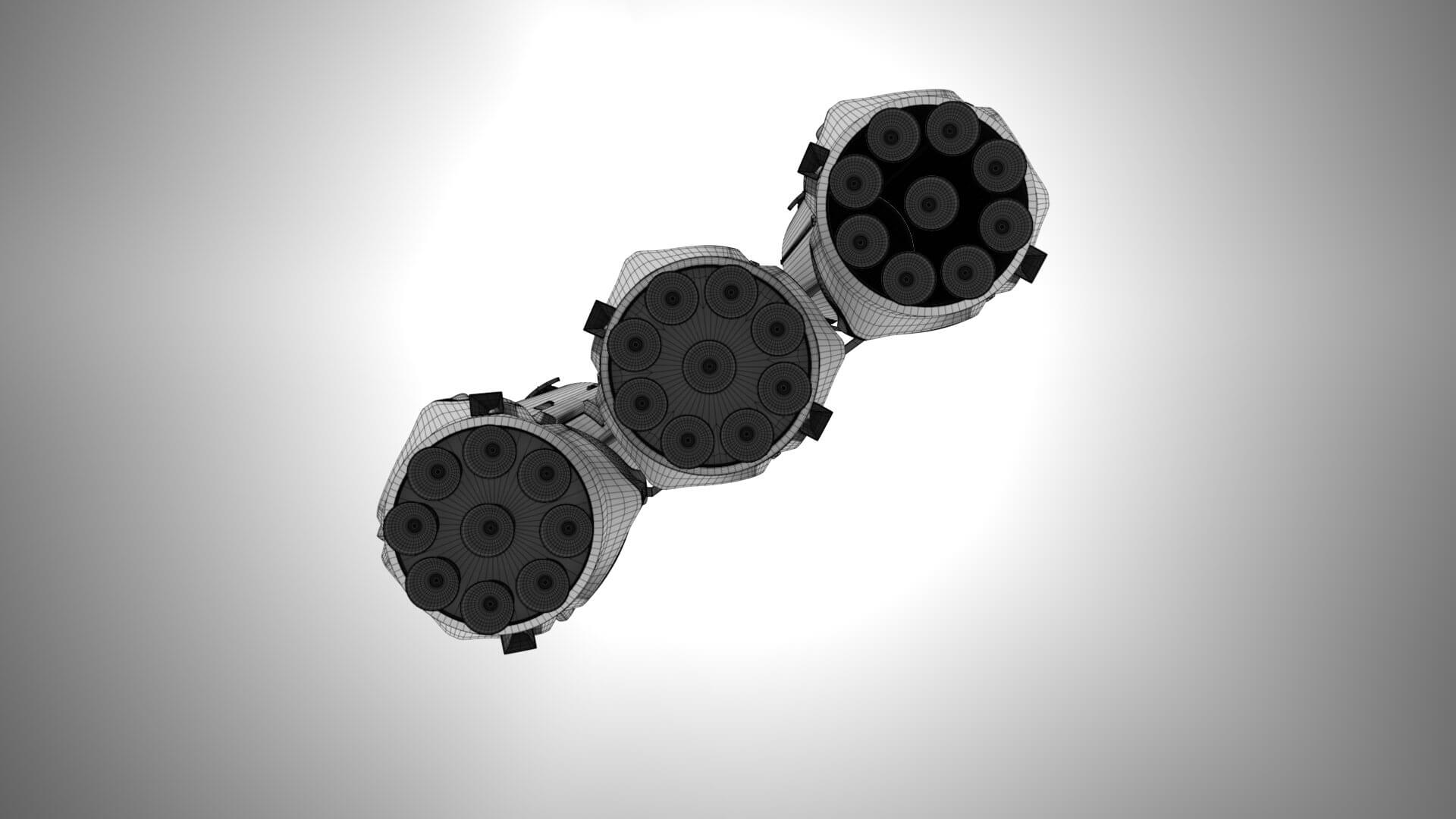 Falcon Heavy V1.2 Rocket - Fully Reusable 3D Model by Creator 3D