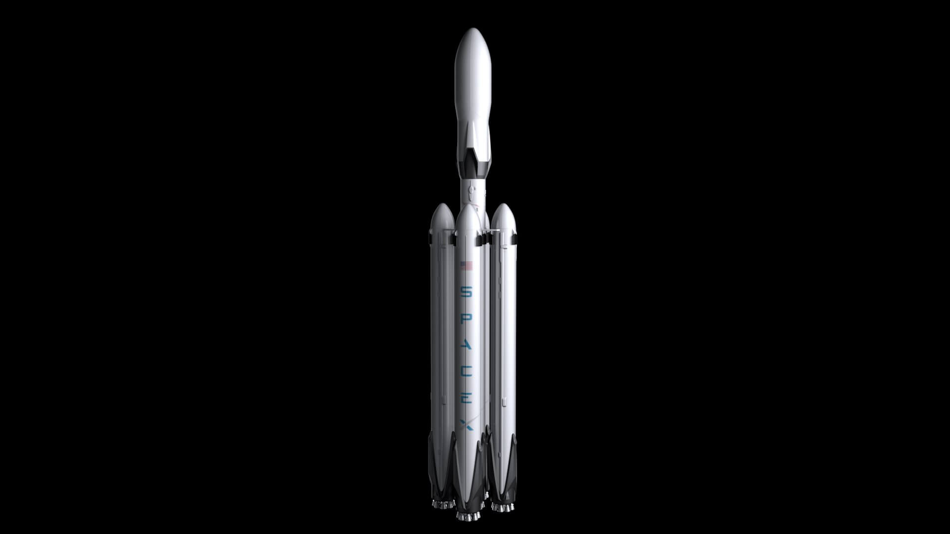 SpaceX Falcon Super Heavy V1.2 Fully Reusable - 3D Model by Creator 3D