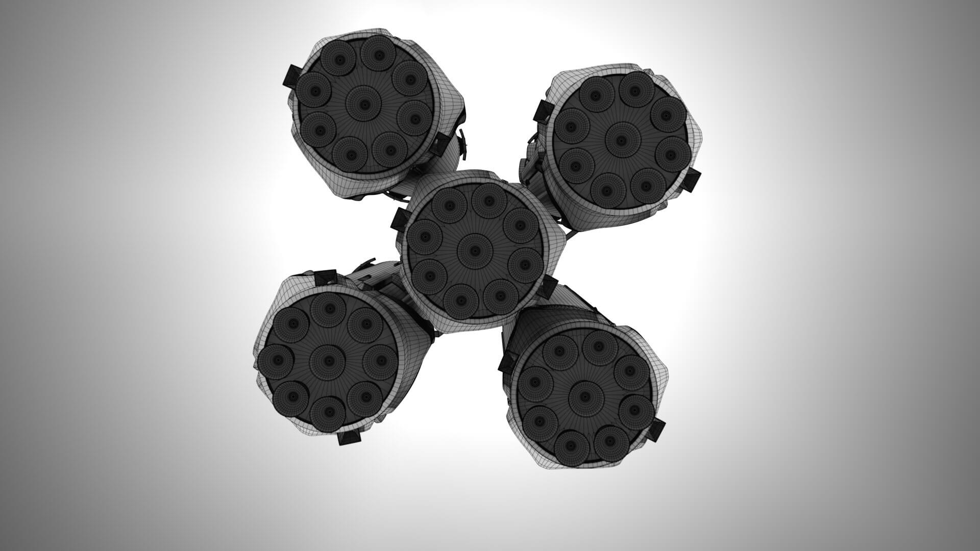 SpaceX Falcon Super Heavy V1.2 Fully Reusable - 3D Model by Creator 3D