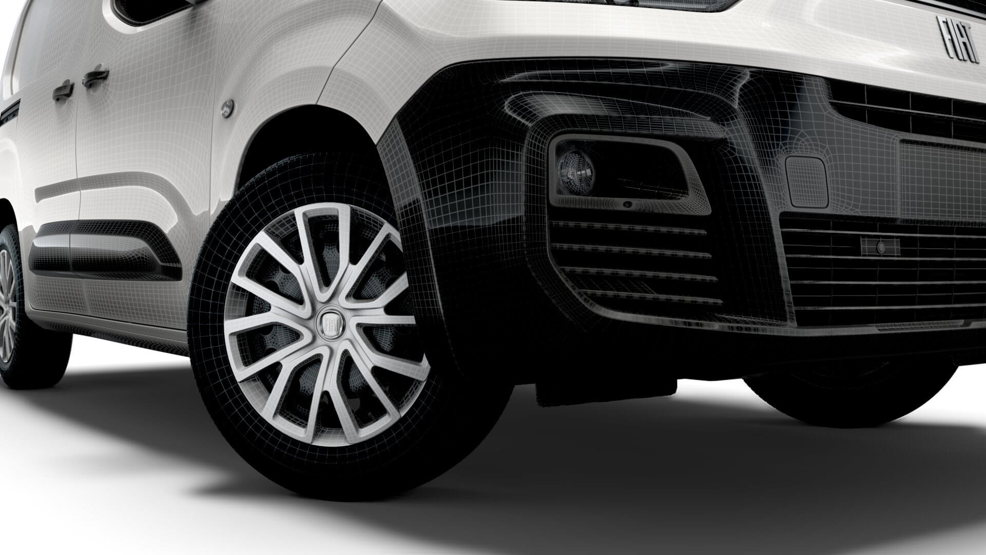 Fiat Doblo SWB Van 511 2023 - 3D Model by Creator 3D