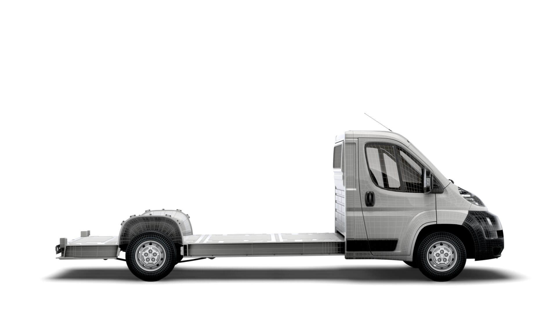 Fiat Ducato 3540 L4 Platform Cab 2014 - 3D Model by Creator 3D