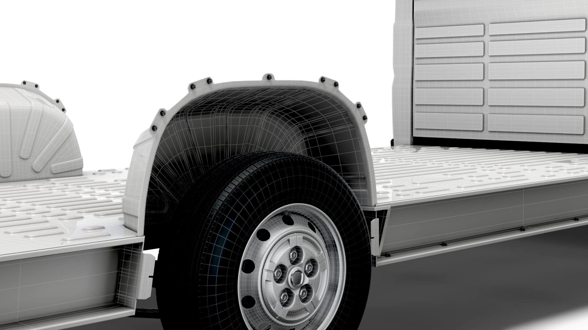Fiat Ducato 3540 L4 Platform Cab 2014 - 3D Model by Creator 3D
