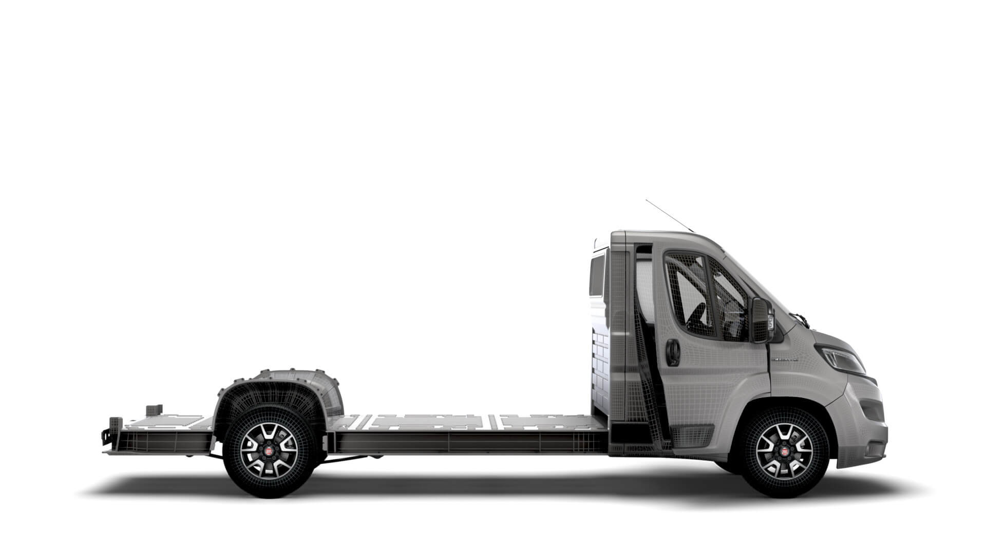 Fiat Ducato 3540 L4 Platformcab Hqinterior 2023 - 3D Model by Creator 3D
