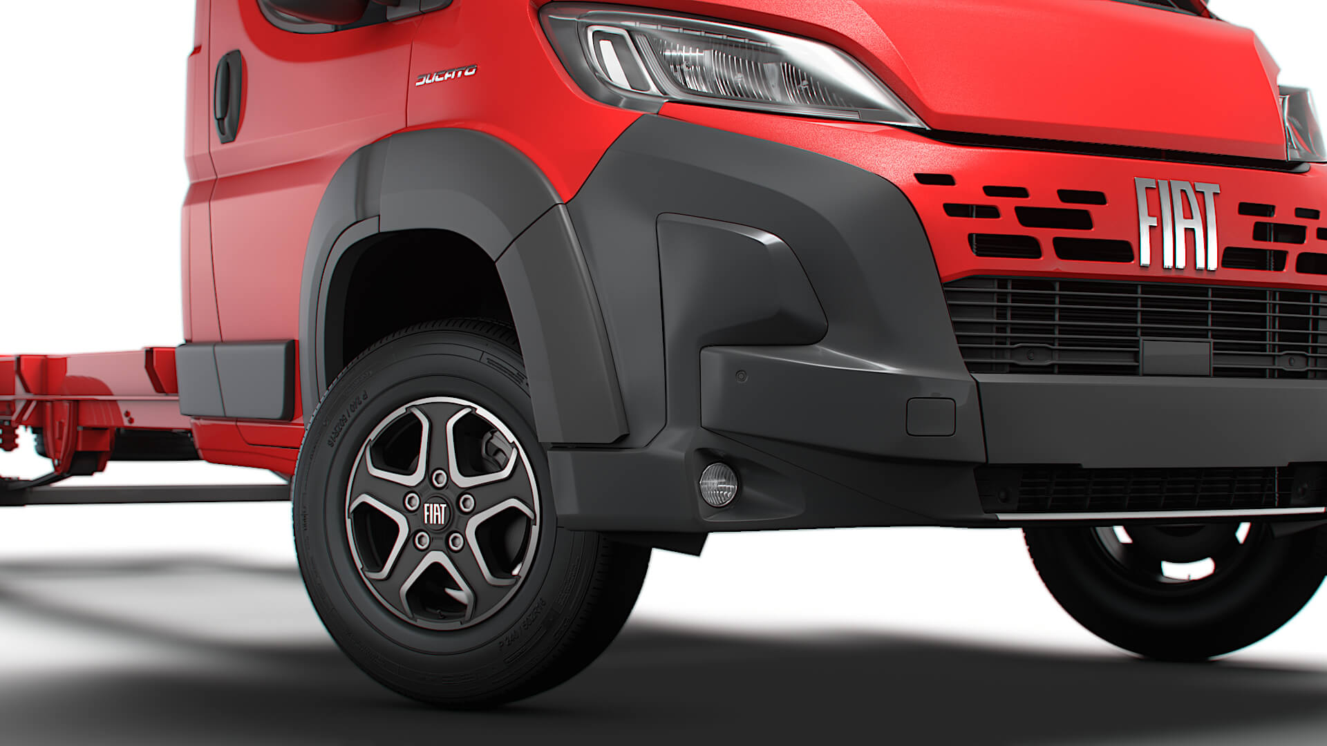 Fiat Ducato Chassis Scab 4300WB 2025 - 3D Model by Creator 3D