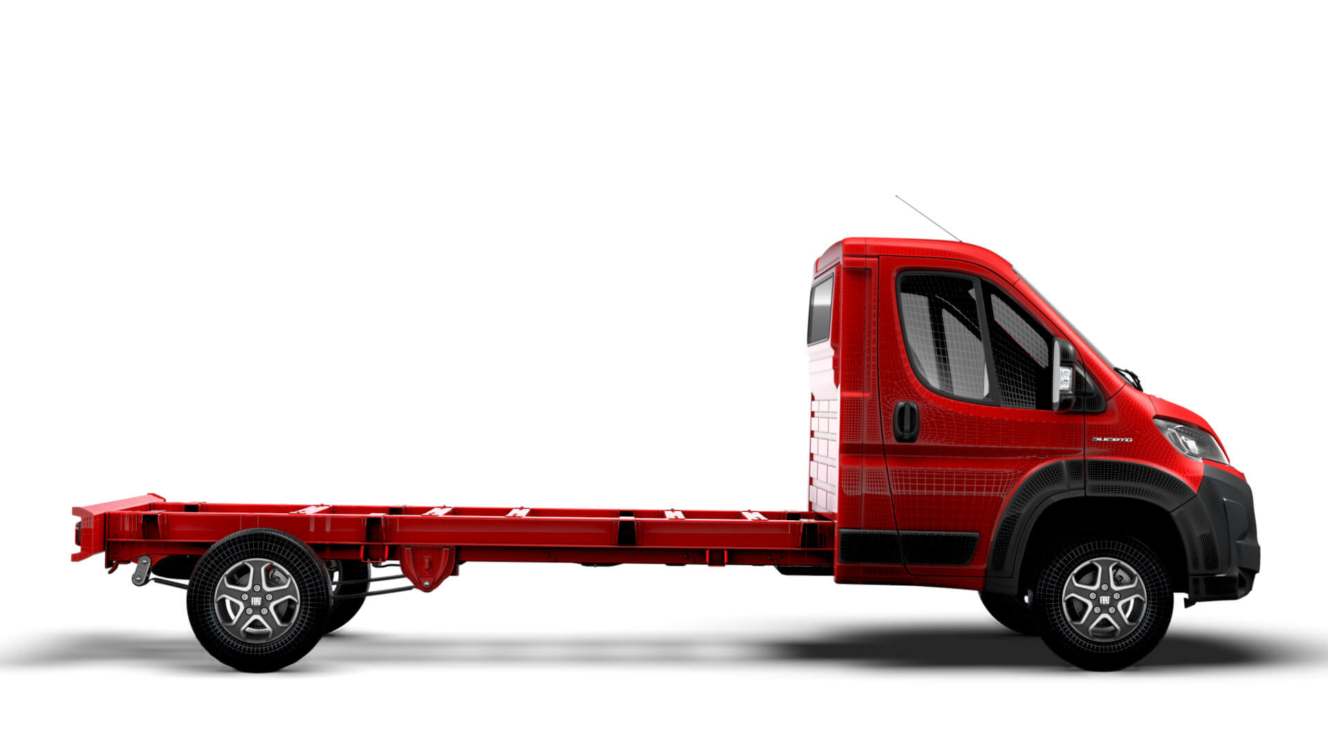 Fiat Ducato Chassis Scab 4300WB 2025 - 3D Model by Creator 3D