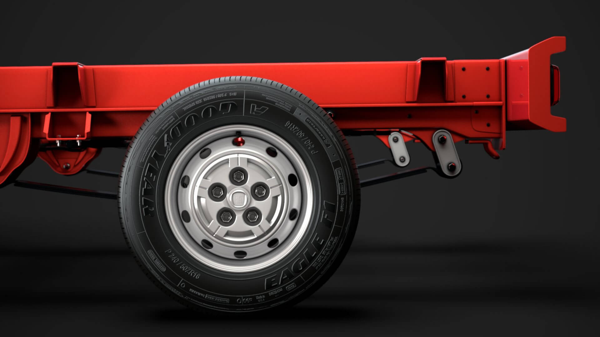 Fiat Ducato Chassis Truck Crew Cab 3450 WB 2014 - 3D Model by Creator 3D