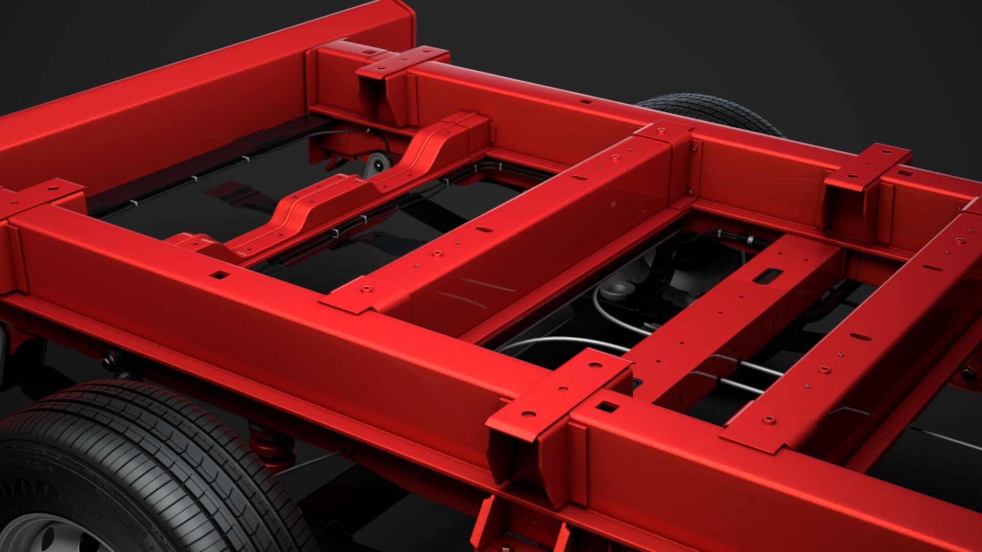 Fiat Ducato Chassis Truck Crew Cab 3450 WB 2014 - 3D Model by Creator 3D