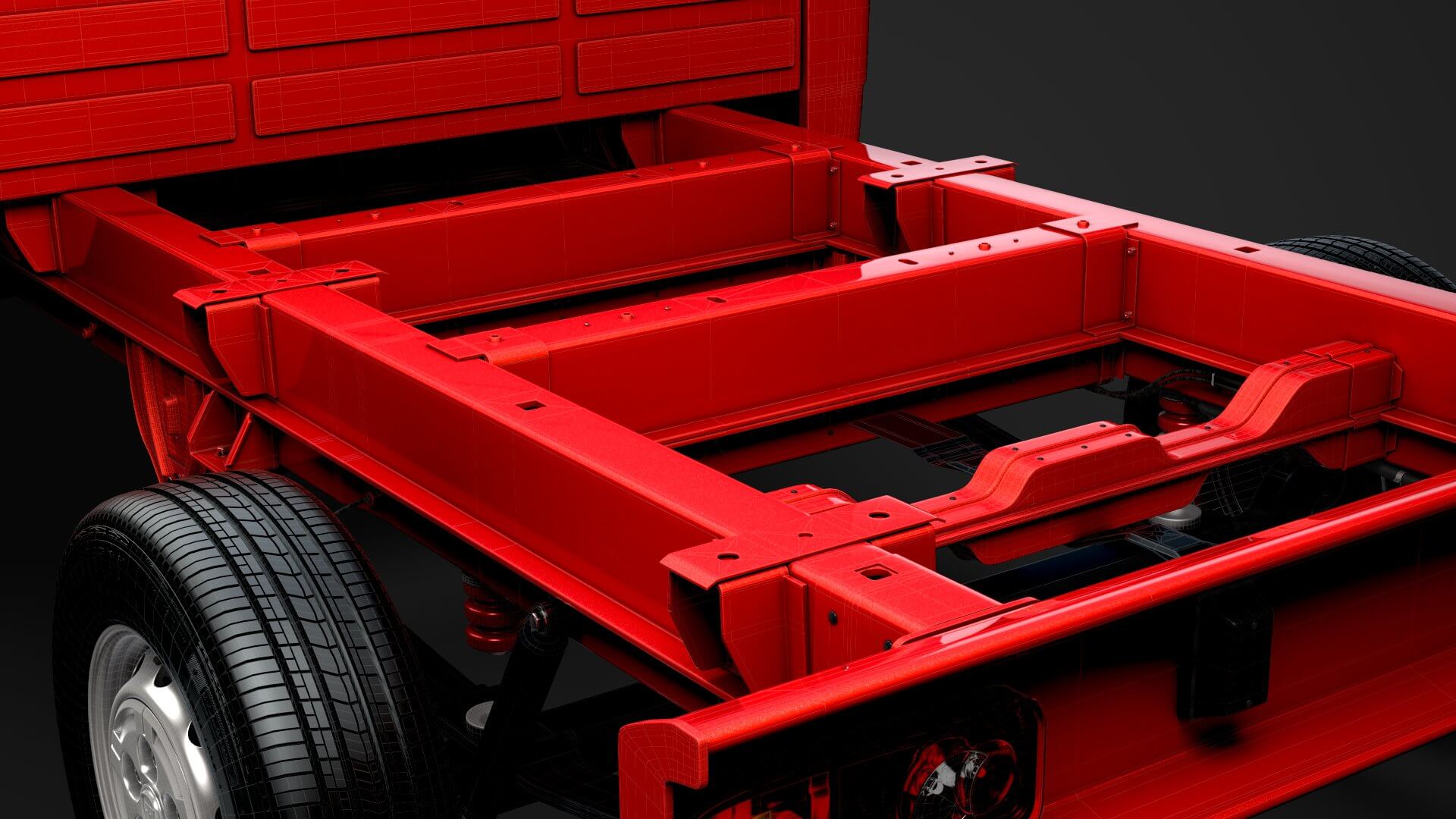 Fiat Ducato Chassis Truck Crew Cab 3450 WB 2014 - 3D Model by Creator 3D