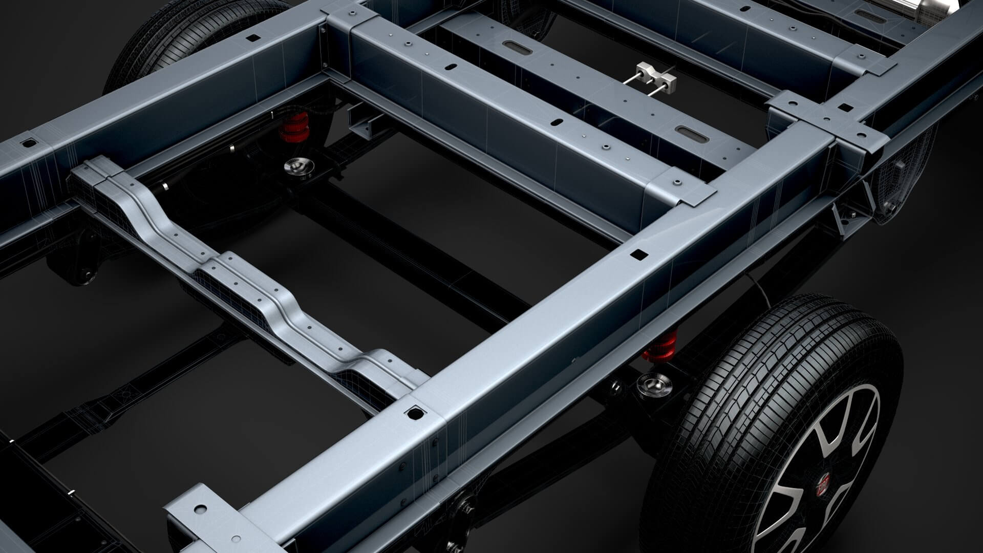 Fiat Ducato Chassis Truck Crew Cab 4035XL WB 2019 - 3D Model by Creator 3D