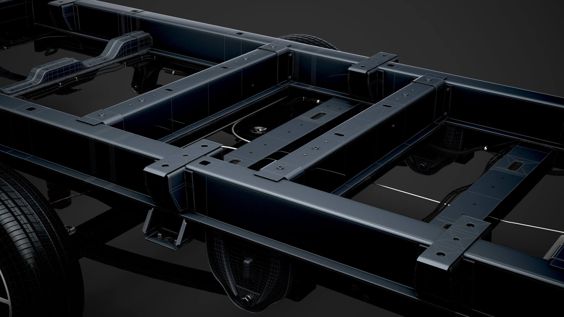 Fiat Ducato Chassis Truck Crew Cab 4035XL WB 2019 - 3D Model by Creator 3D