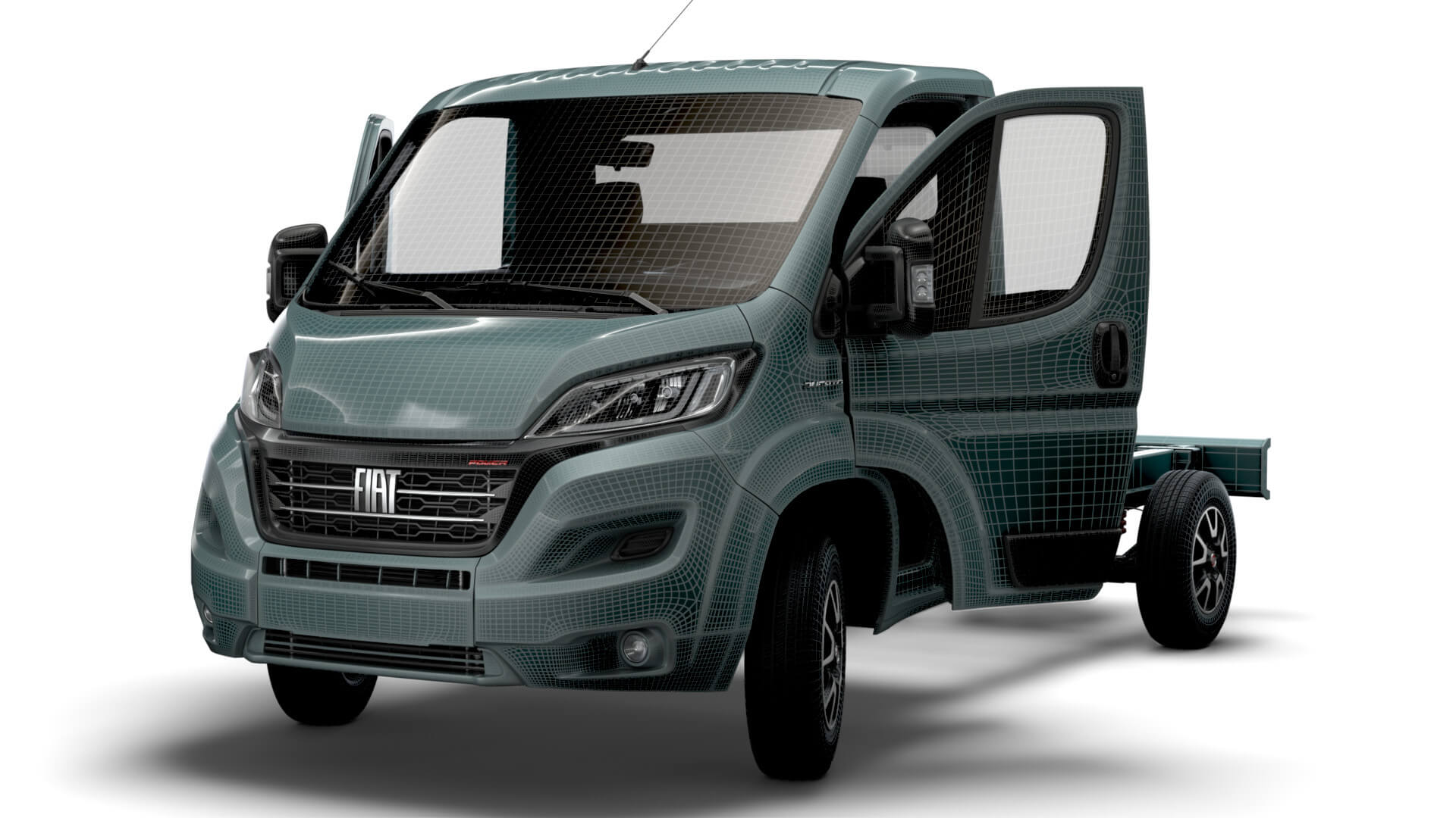 Fiat Ducato Chassis Truck Scab 3450WB Hqinterior 2023 - 3D Model by ...