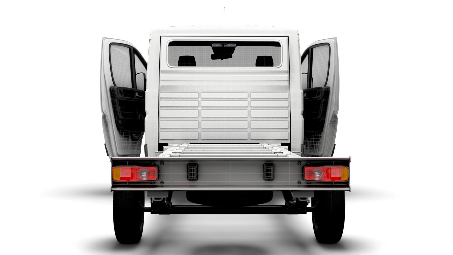 Fiat Ducato Chassis Truck Scab 4300WB Hqinterior 2023 - 3D Model by ...