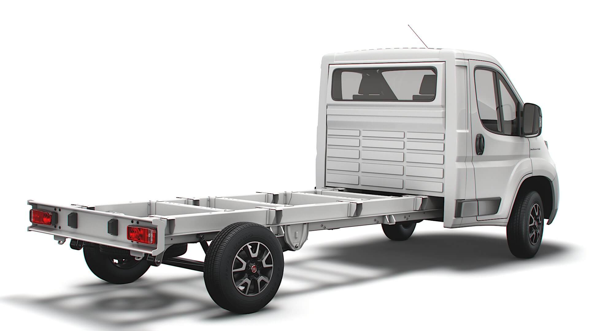 Fiat Ducato Chassis Truck Single Cab 4035 WB 2022 - 3D Model by Creator 3D