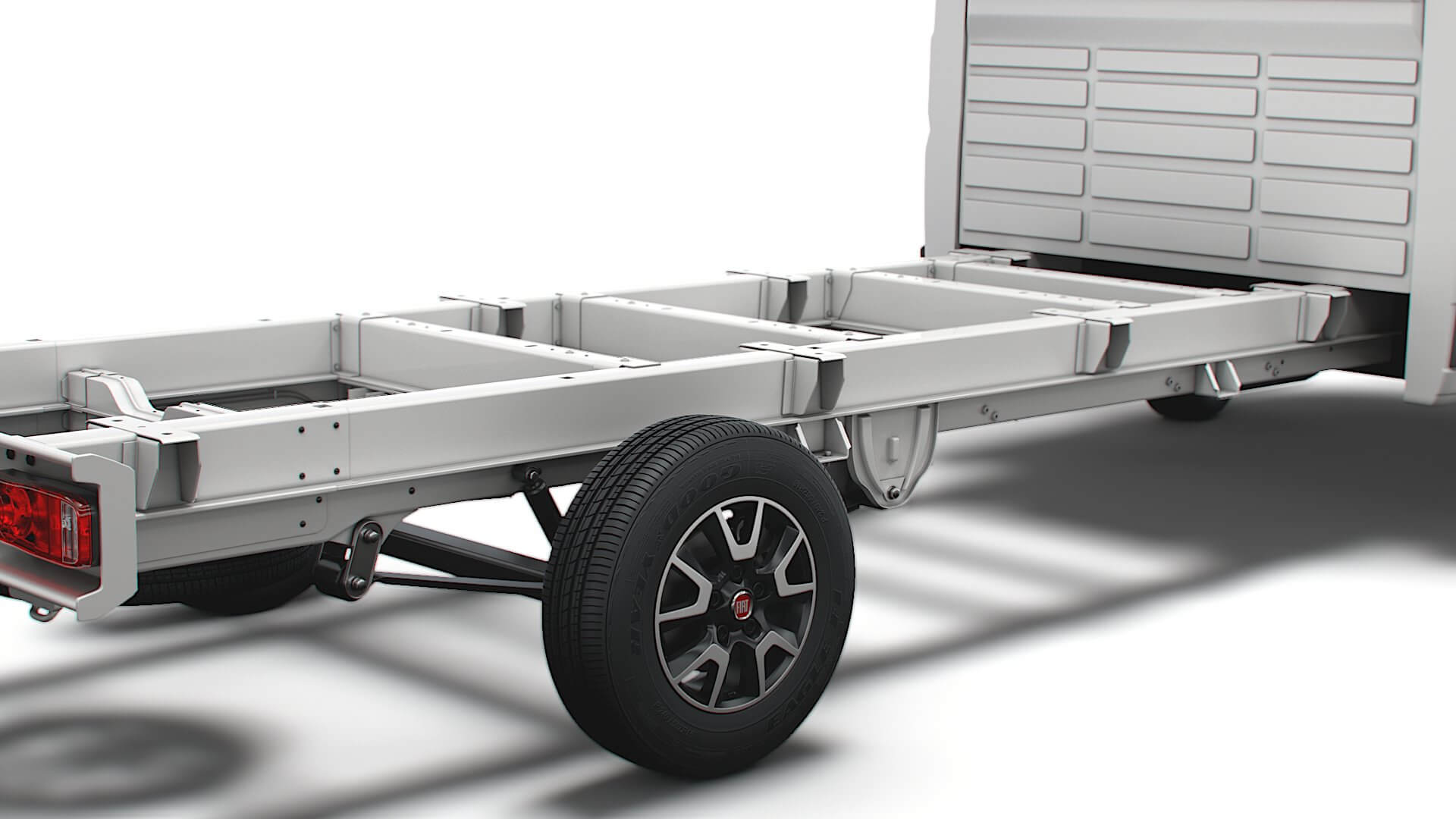 Fiat Ducato Chassis Truck Single Cab 4035 WB XL 2022 - 3D Model by ...