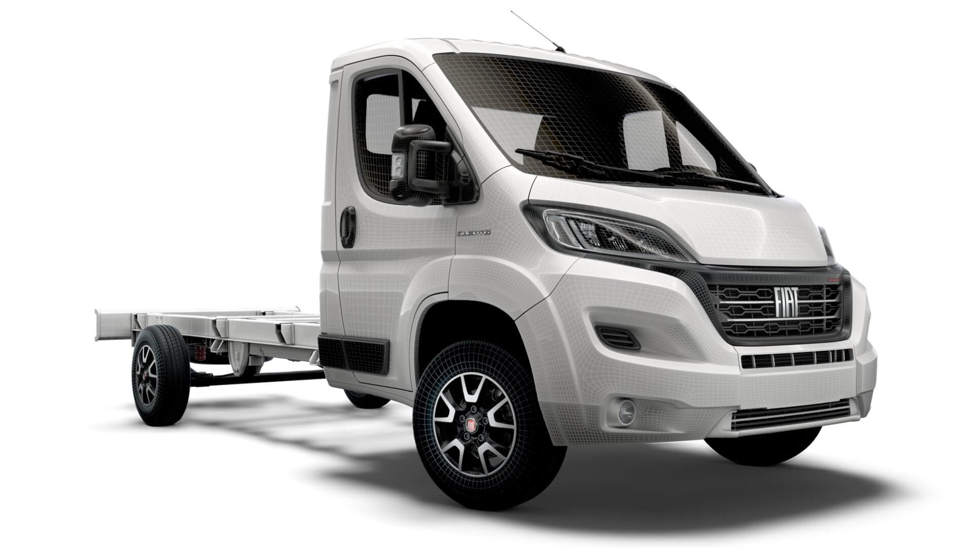 Fiat Ducato Chassis Truck Single Cab 4035 WB XL 2022 - 3D Model by ...