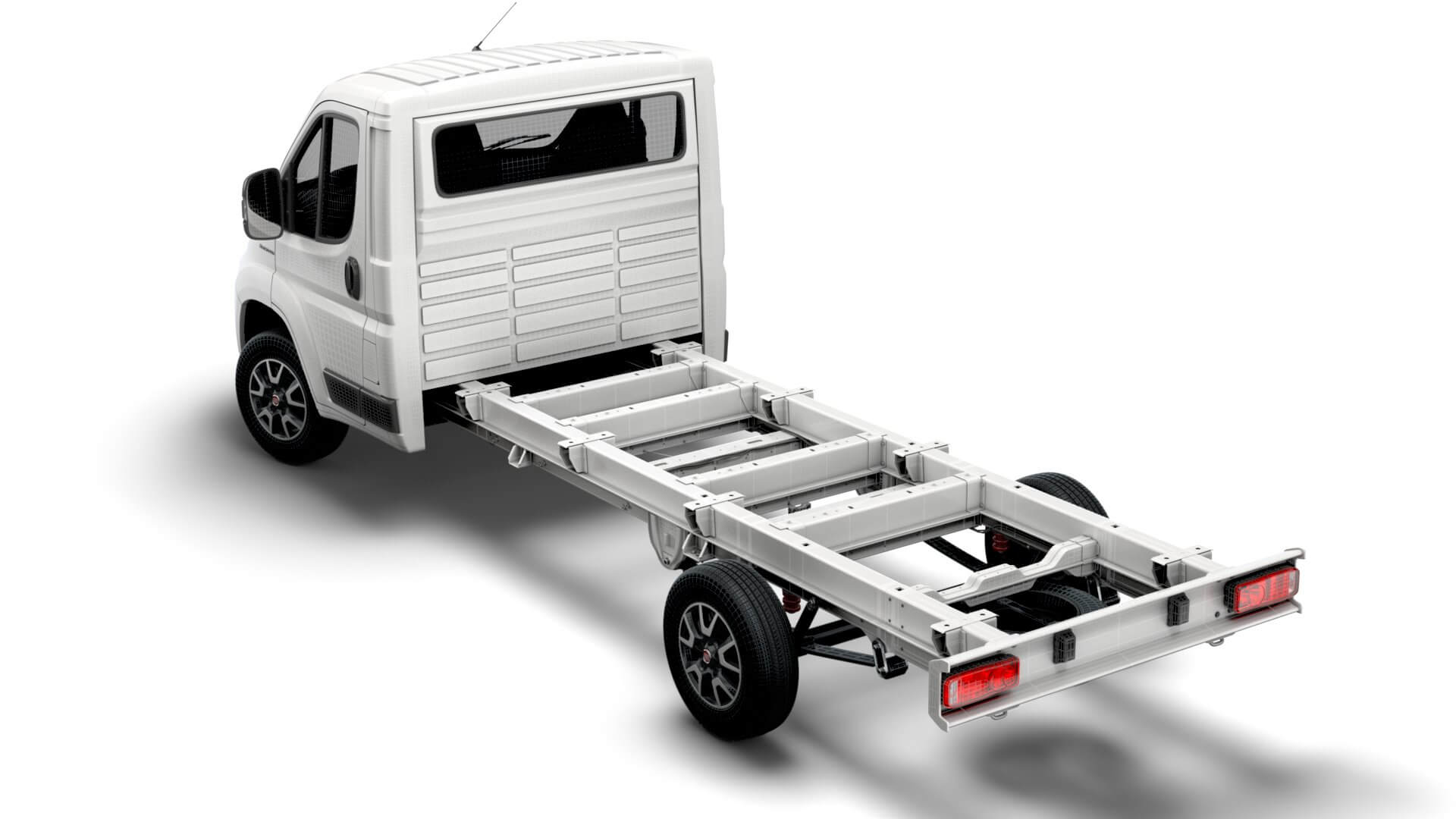 Fiat Ducato Chassis Truck Single Cab 4035 WB XL 2022 - 3D Model by ...