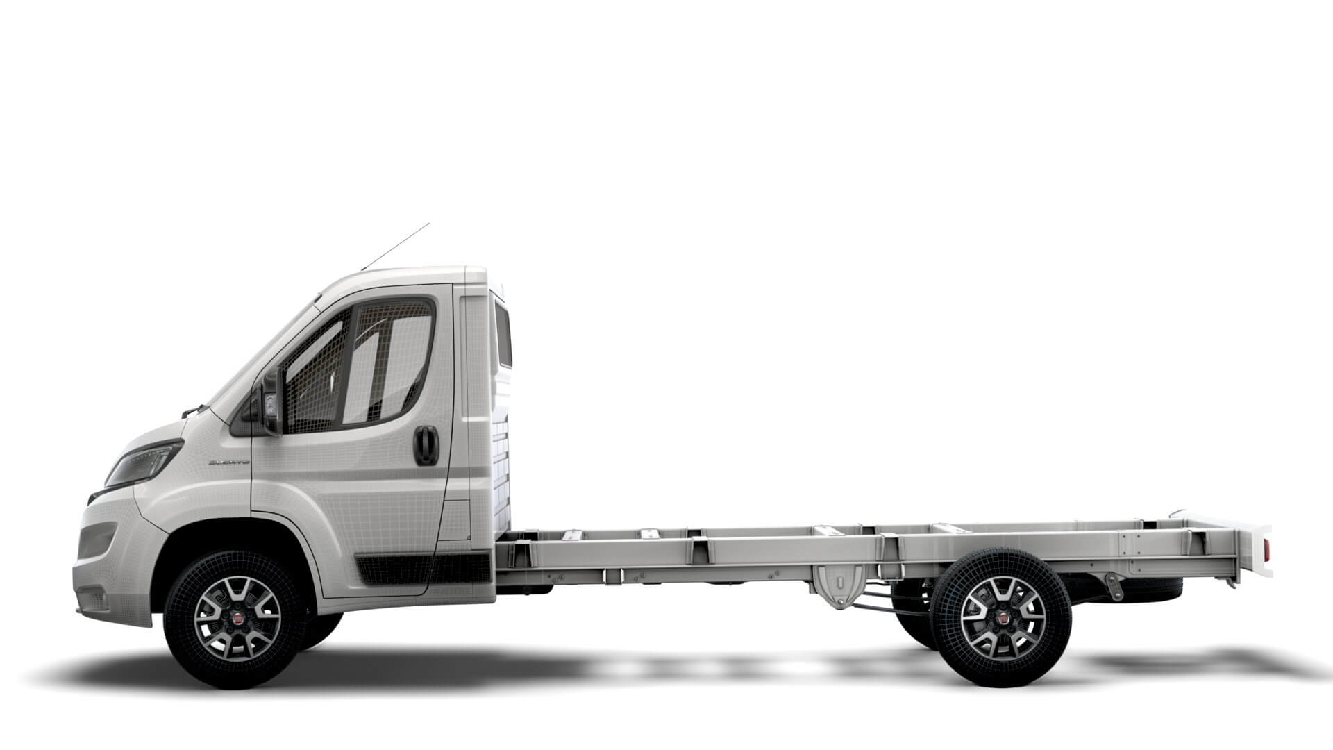 Fiat Ducato Chassis Truck Single Cab 4035 WB XL 2022 - 3D Model by ...