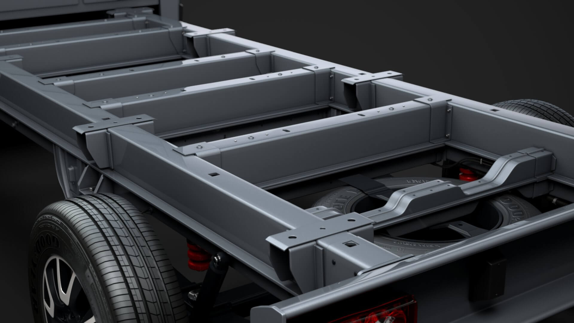 Fiat Ducato Chassis Truck Single Cab 4300WB 2019 - 3D Model by Creator 3D