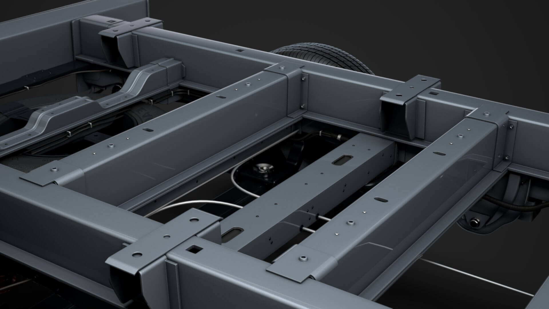 Fiat Ducato Chassis Truck Single Cab 4300WB 2019 - 3D Model by Creator 3D