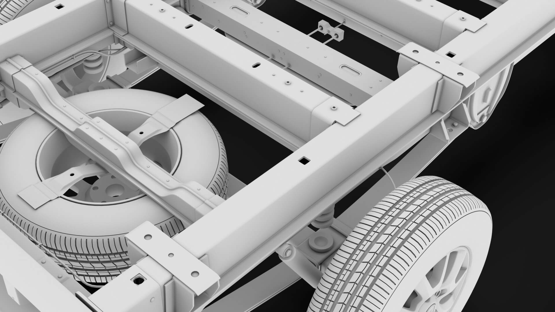 Fiat Ducato Chassis Truck Single Cab 4300WB 2019 - 3D Model by Creator 3D