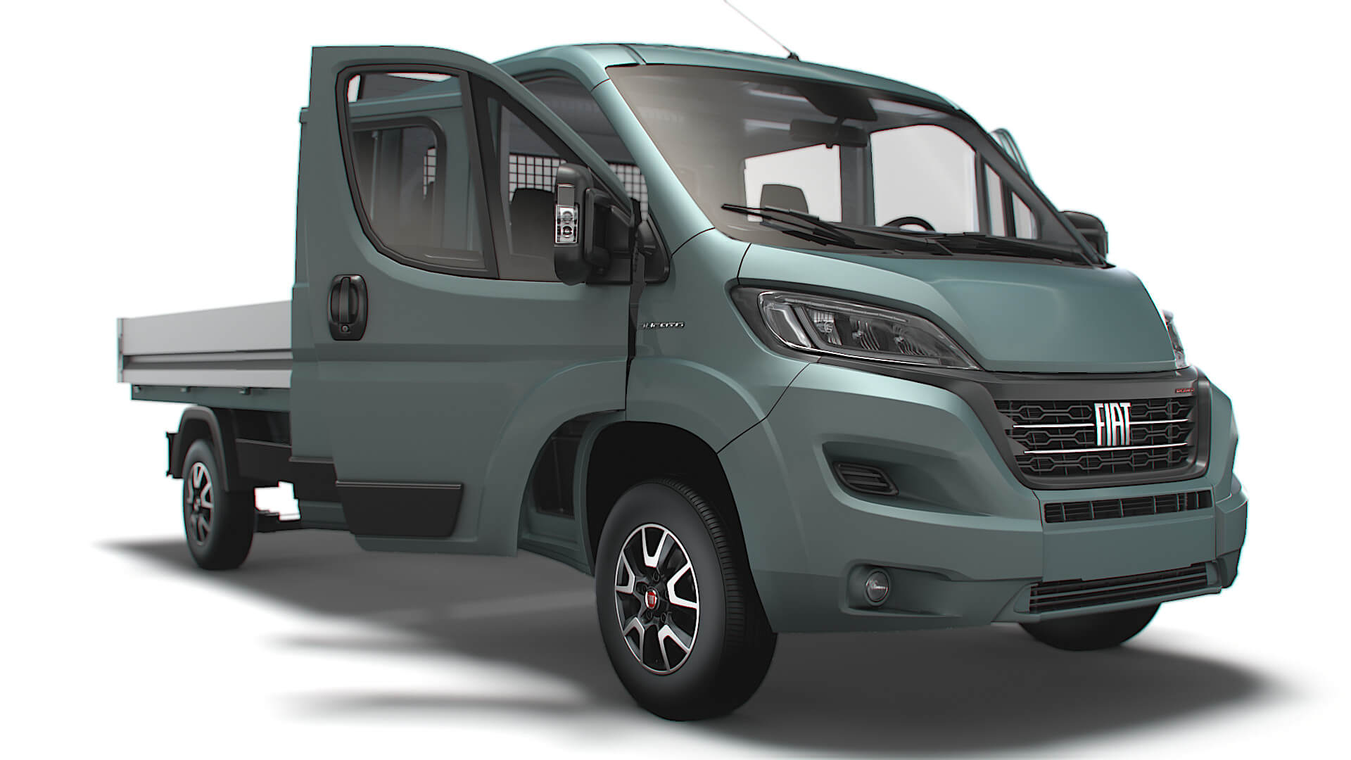 Fiat Ducato Crew Cab Truck HQ Interior 2023 - 3D Model by Creator 3D