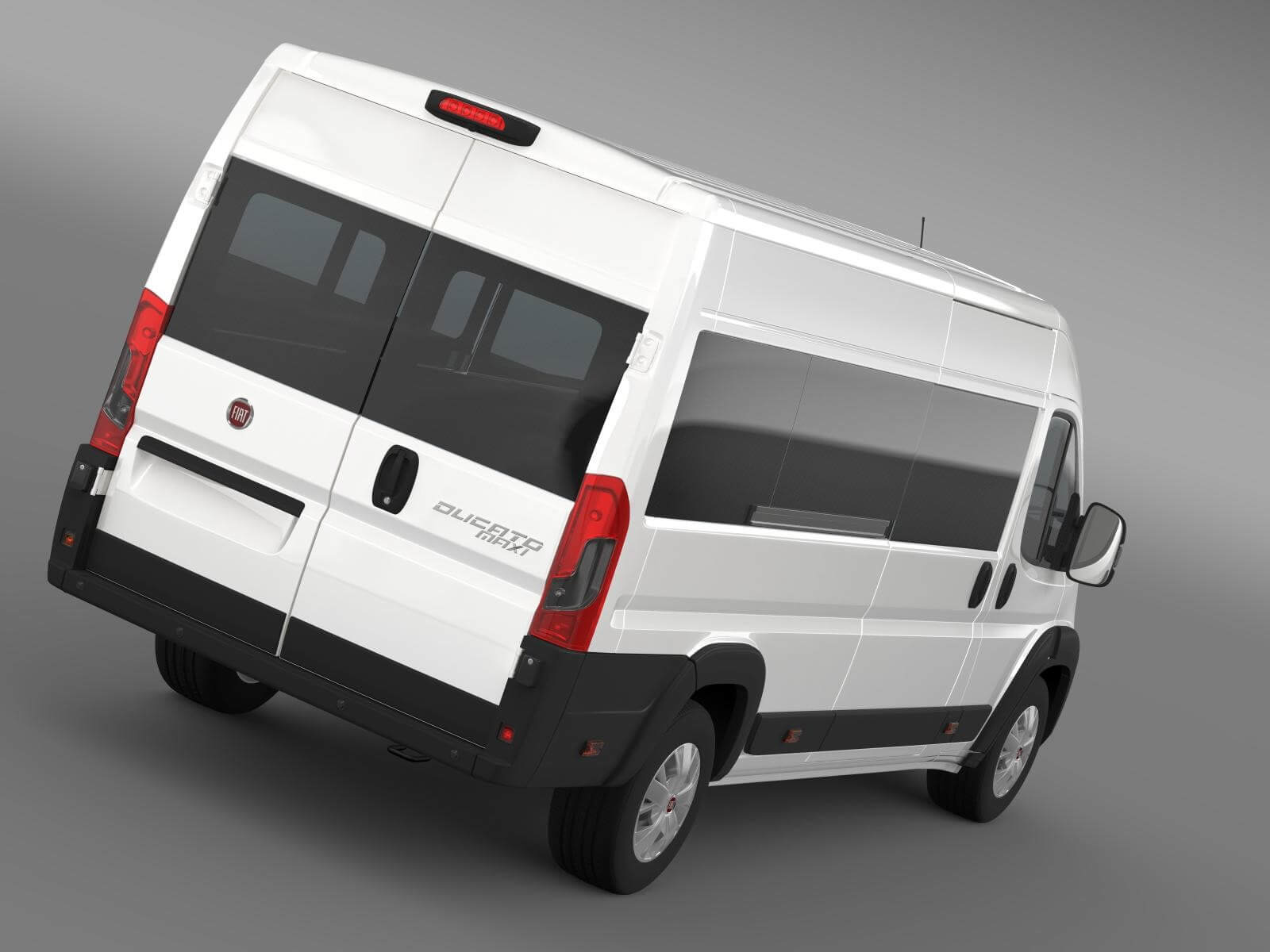 Fiat Ducato Maxi Minibus 2014 - 3D Model by Creator 3D