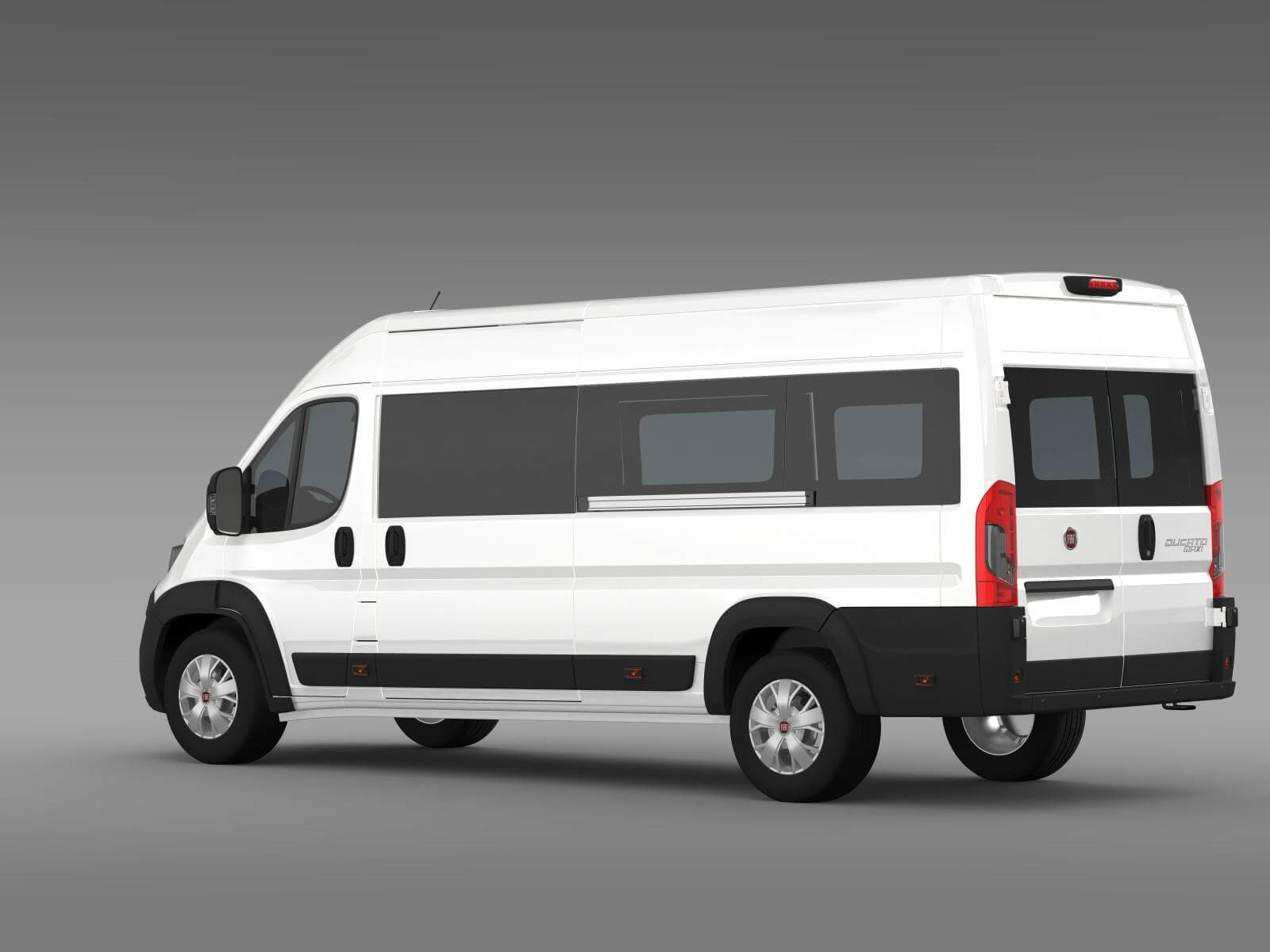 Fiat Ducato Maxi Minibus 2014 - 3D Model by Creator 3D