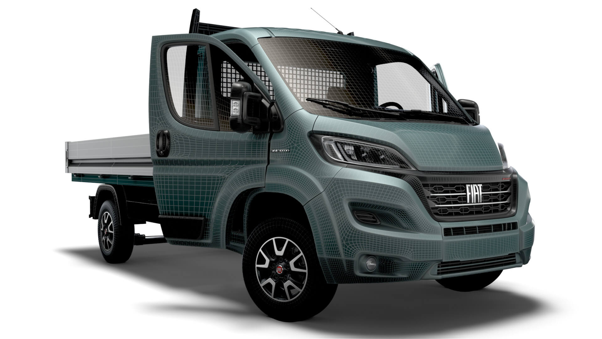 Fiat Ducato SingleCab Tipper Hqinterior 2023 - 3D Model by Creator 3D