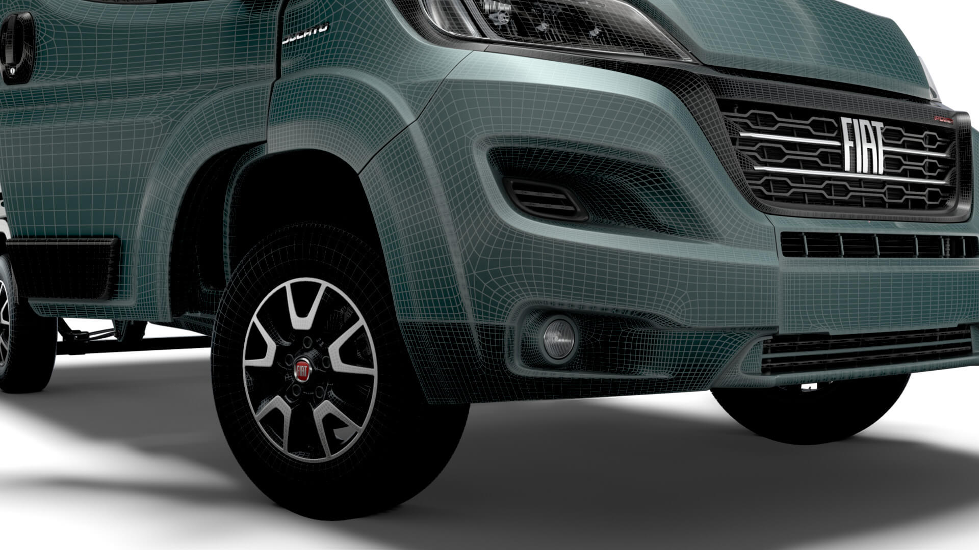 Fiat Ducato SingleCab Tipper Hqinterior 2023 - 3D Model by Creator 3D