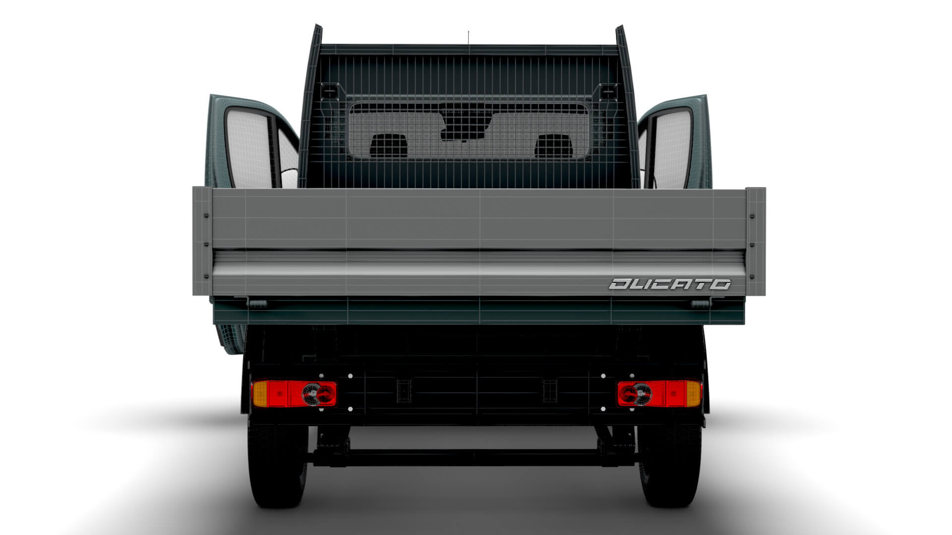 Fiat Ducato SingleCab Tipper Hqinterior 2023 - 3D Model by Creator 3D