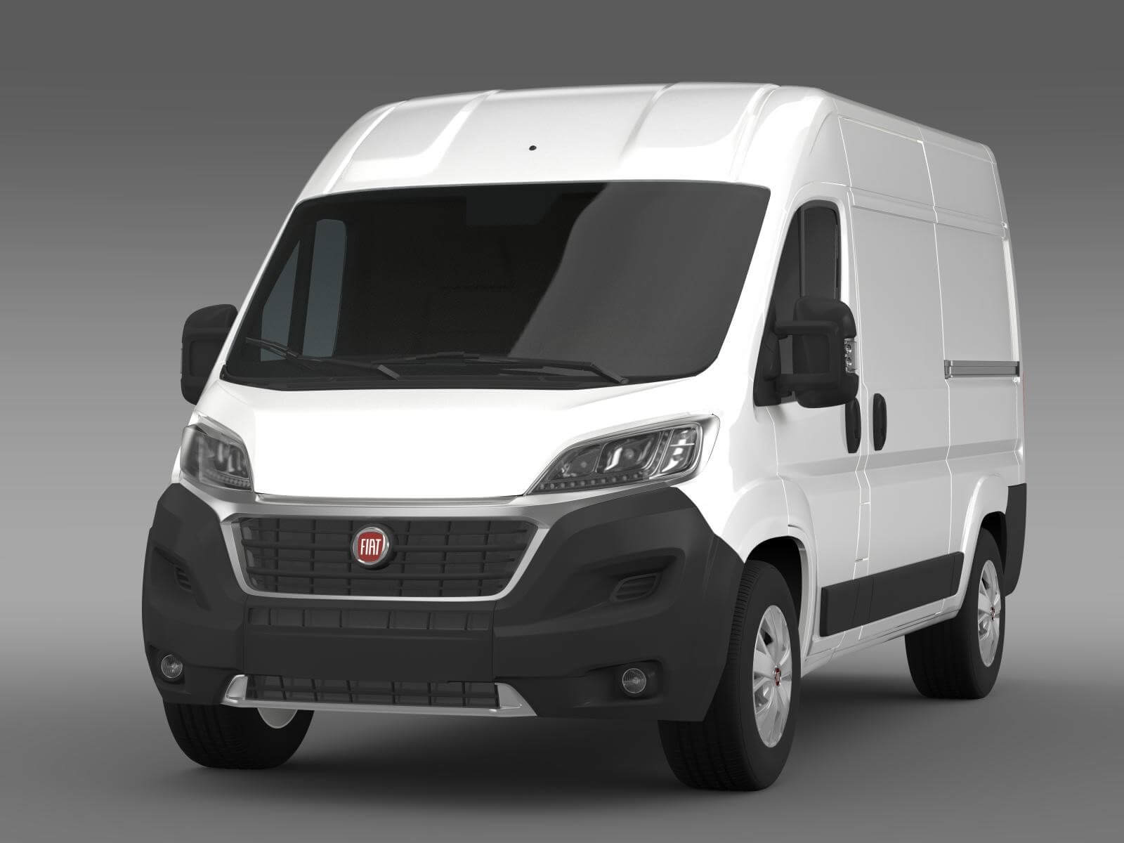 Fiat Ducato Van L2H2 2014 - 3D Model by Creator 3D