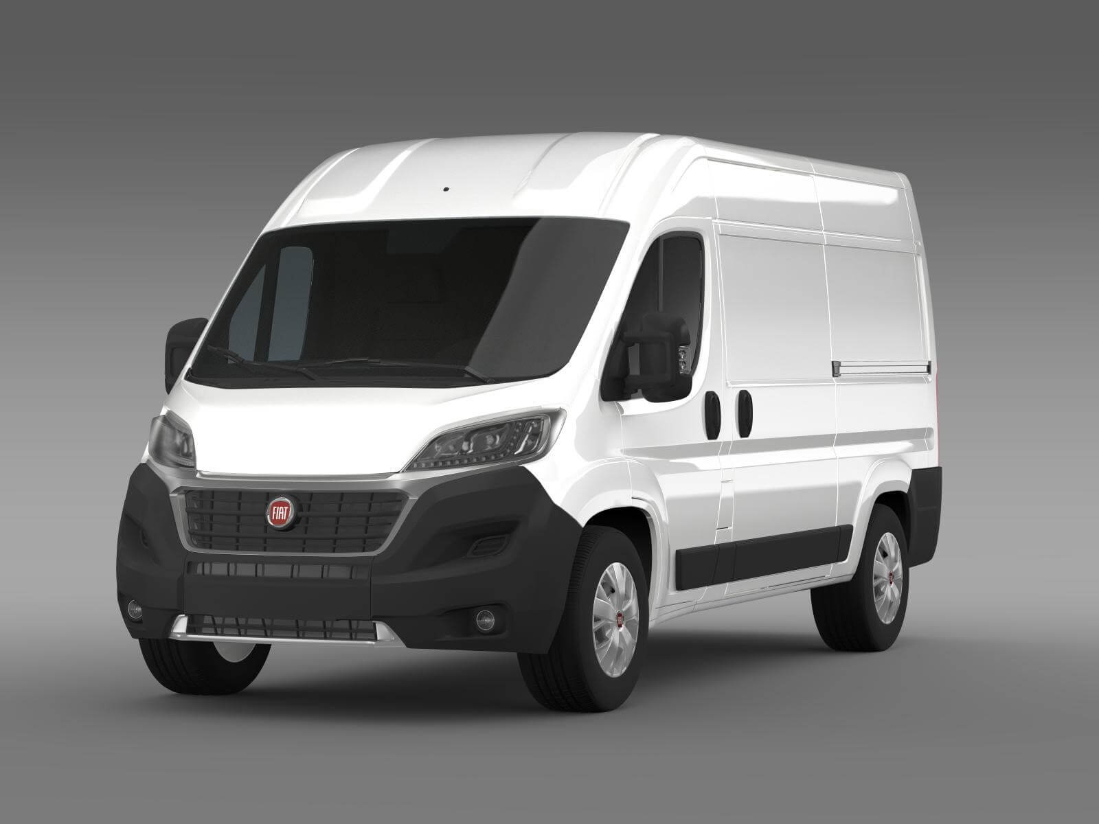 Fiat Ducato Van L2H2 2014 - 3D Model by Creator 3D