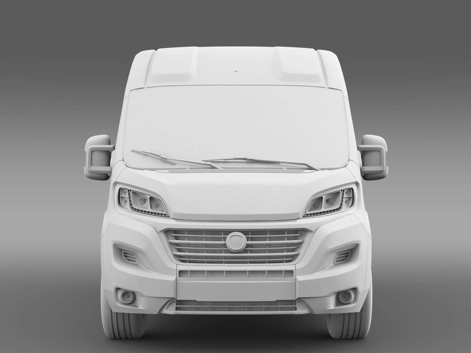 Fiat Ducato Van L2H2 2014 - 3D Model by Creator 3D
