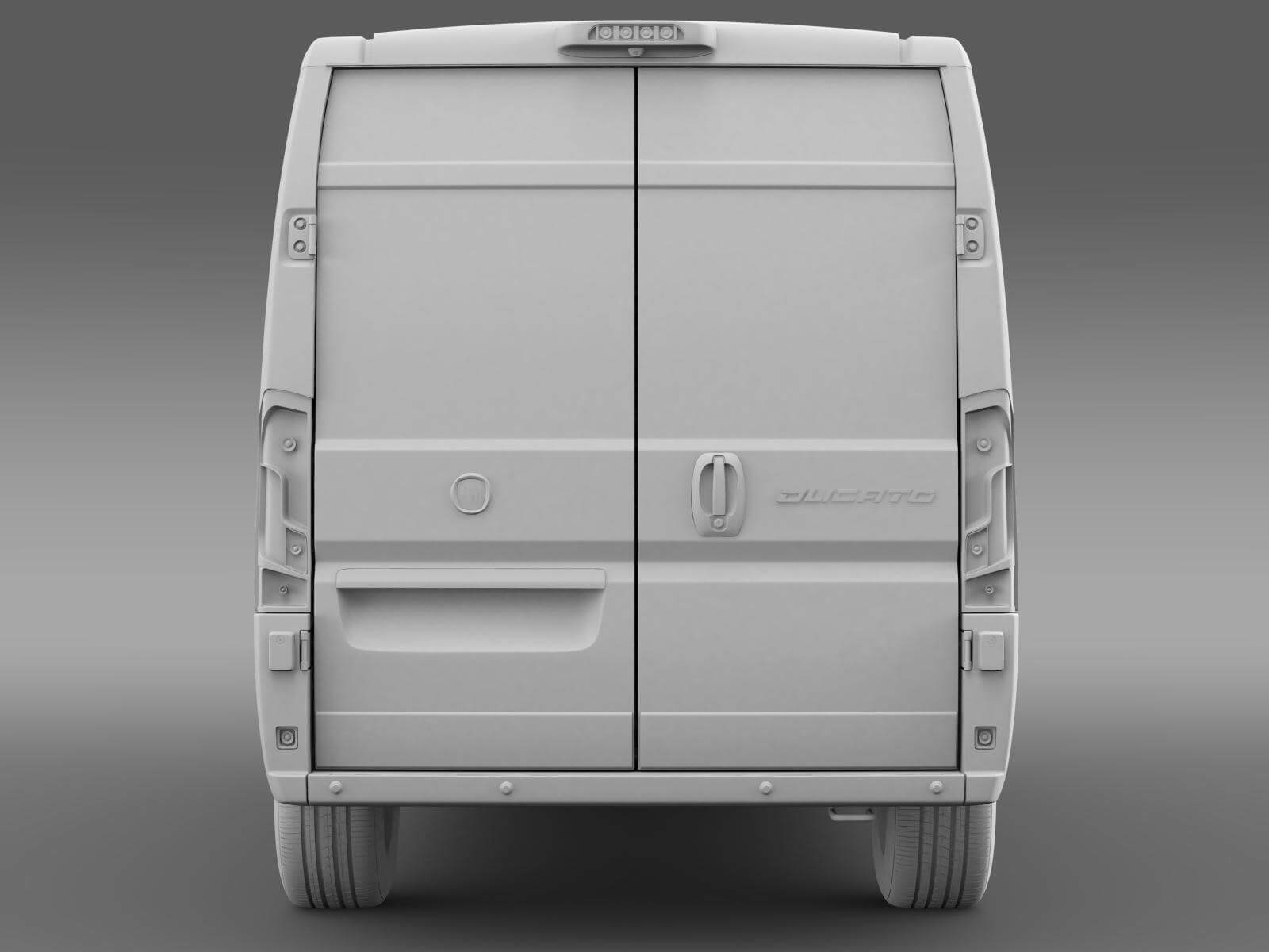 Fiat Ducato Van L2H2 2014 - 3D Model by Creator 3D