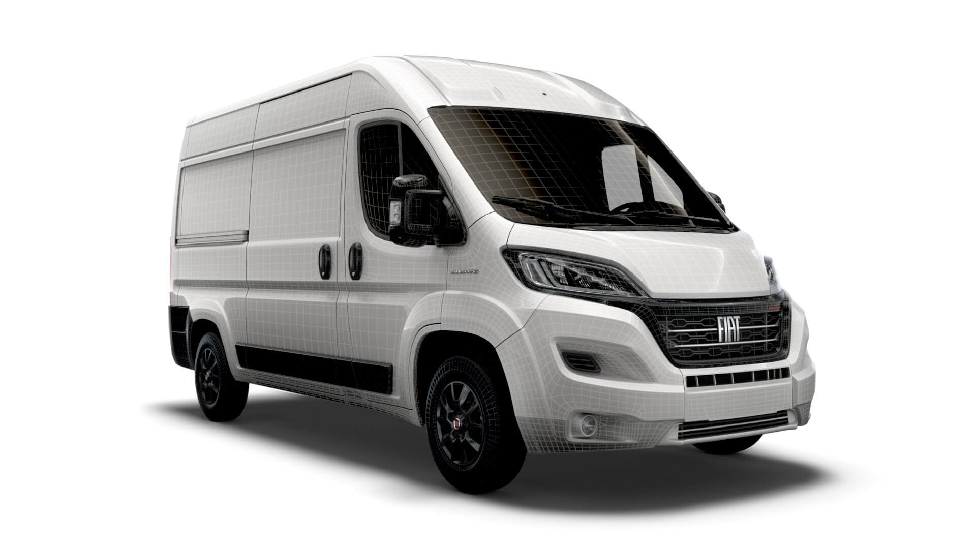 Fiat Ducato Van L2H2 2022 - 3D Model by Creator 3D