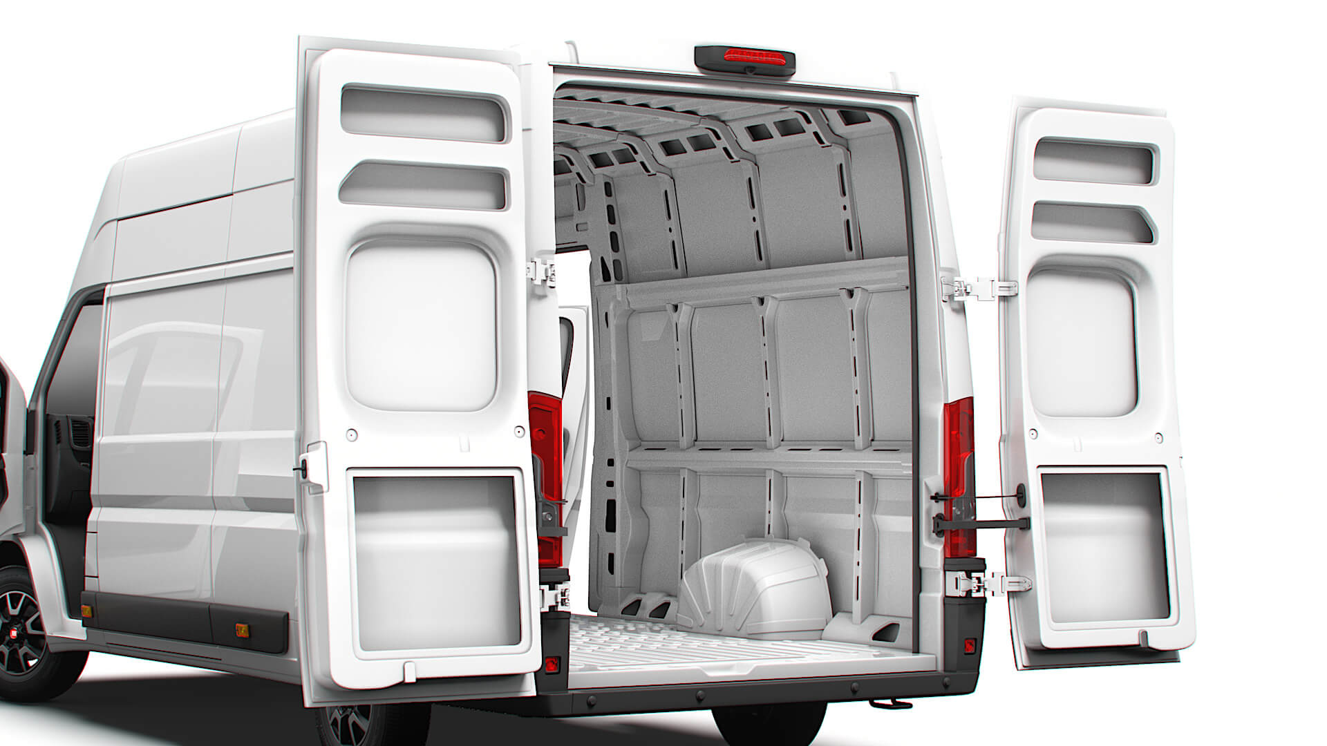 Fiat Ducato Van L4H3 HQ Interior 2023 - 3D Model by Creator 3D