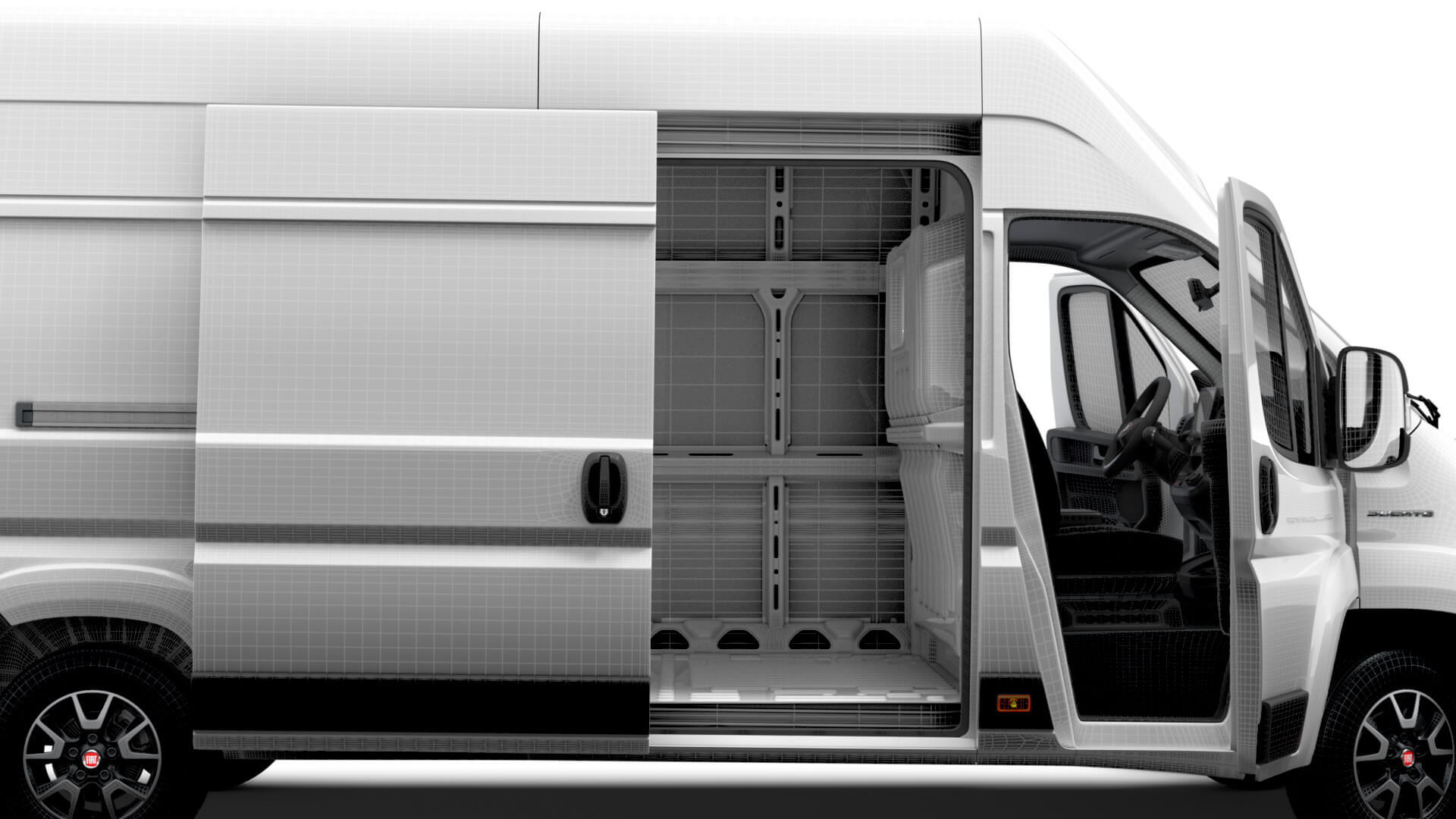 Fiat Ducato L4h3 Mae Laderaum