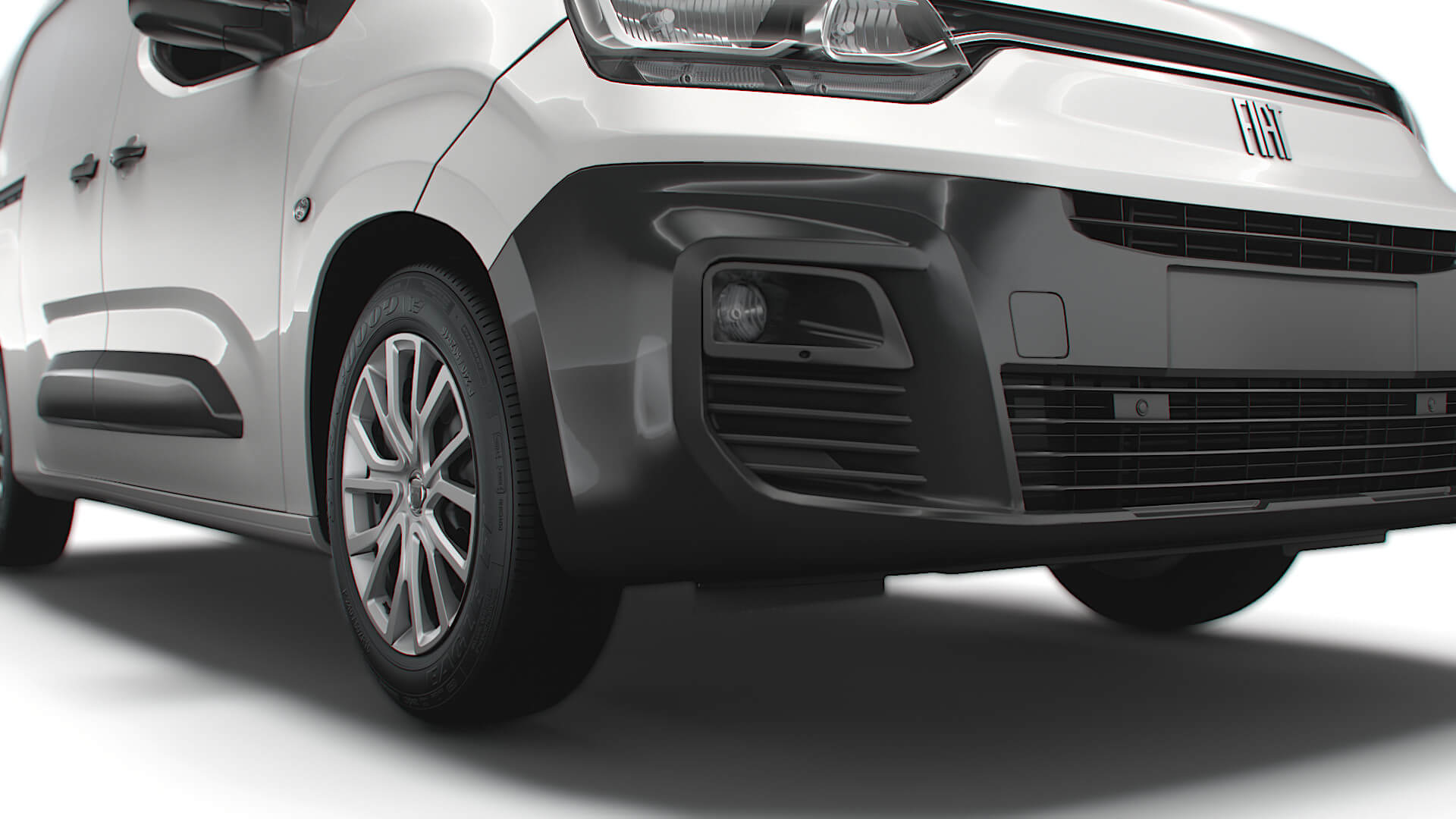 Fiat E-Doblo LWB Van 511 2023 3D Model by Creator 3D