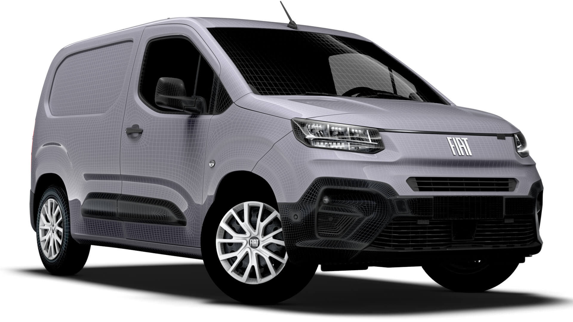 Fiat E Doblo SWB Van 2024 - 3D Model by Creator 3D